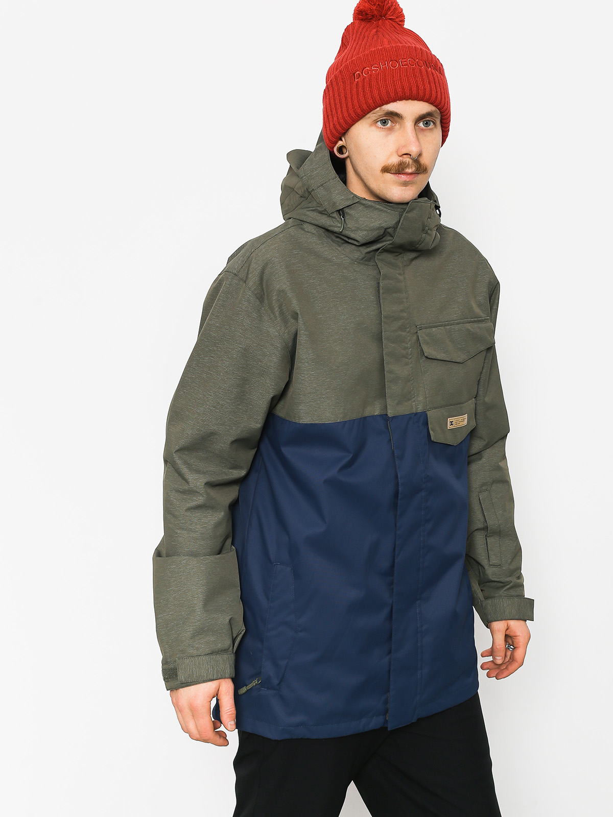 DC Merchant Snowboard jacket - multicolor (beetle)