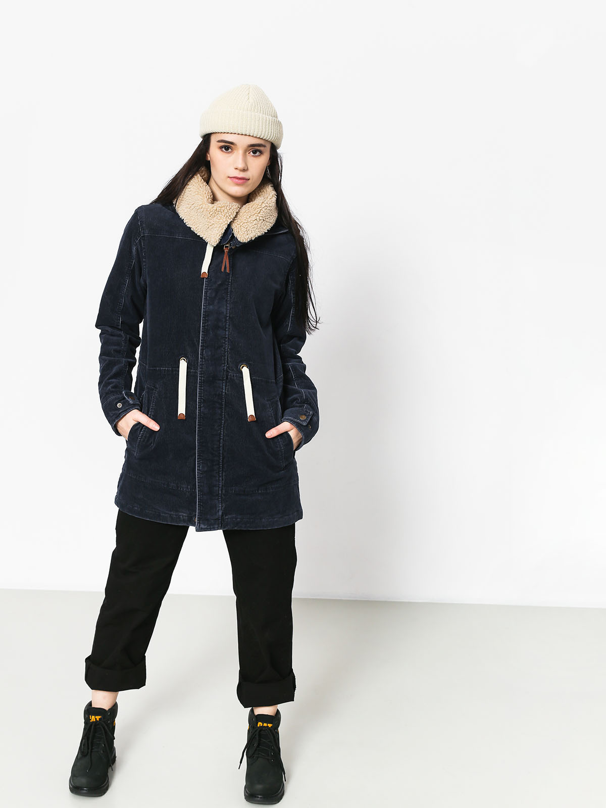 Burton Jacket Hazelton Wmn - navy blue (mood indigo)