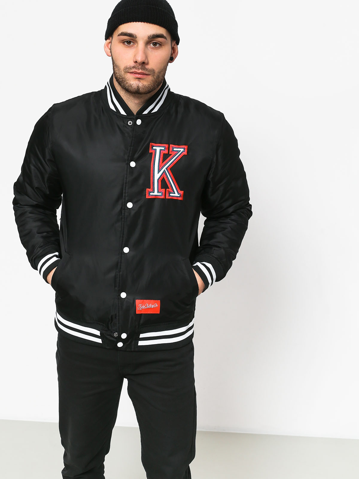 Koka Baseball Vhs Jacket - black (black)