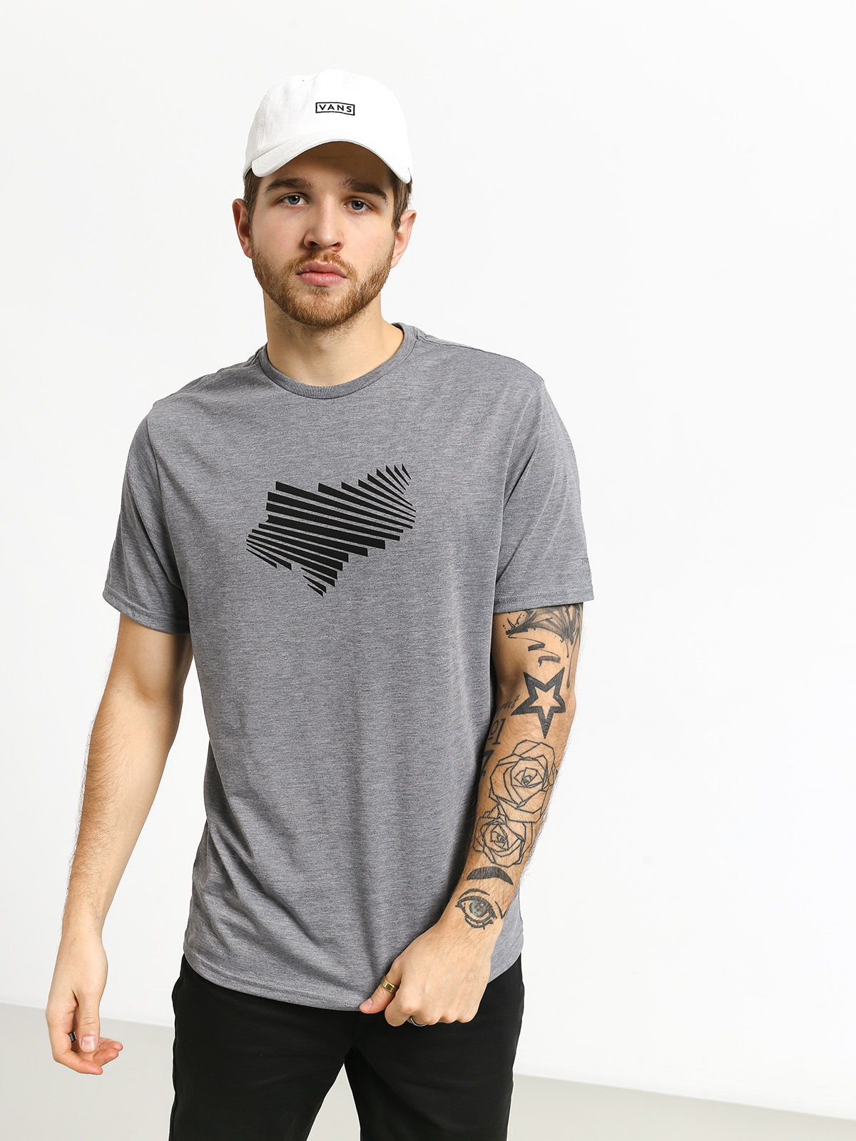 Fox Clash Tech T-shirt - grey (htr graph)