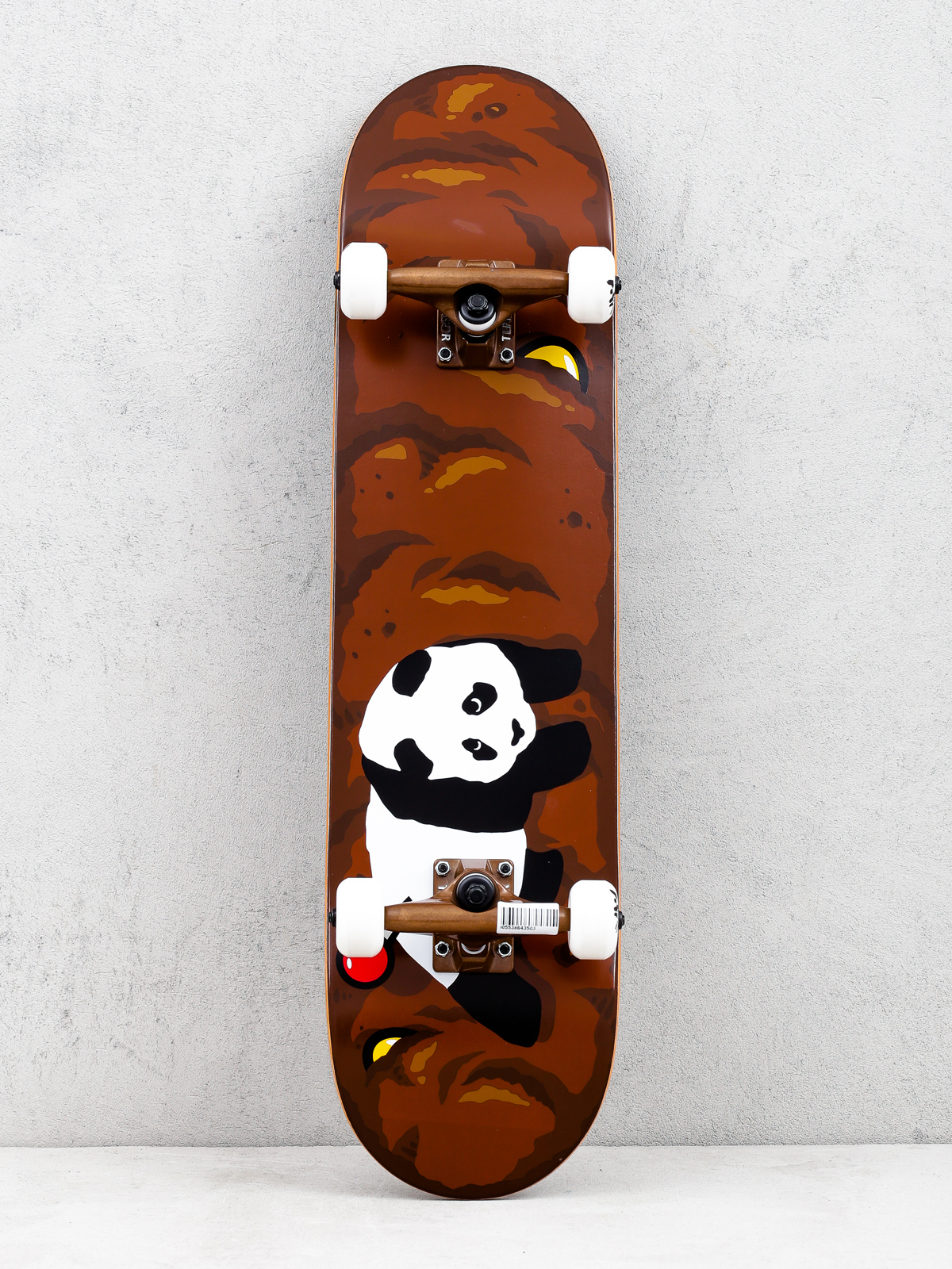 Enjoi Logo Crap Resin Skateboard - brown (brown)
