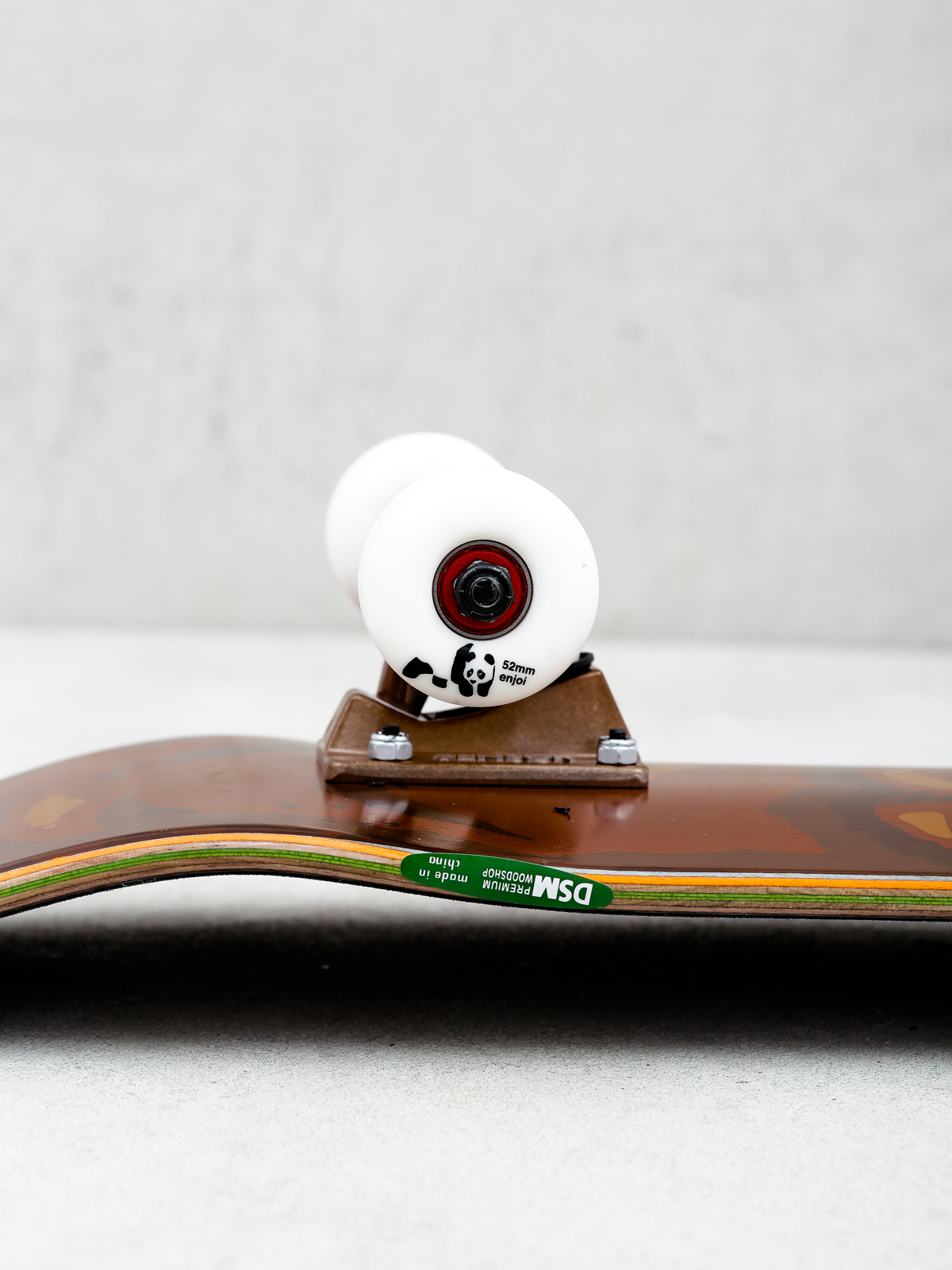 Enjoi Logo Crap Resin Skateboard (brown)