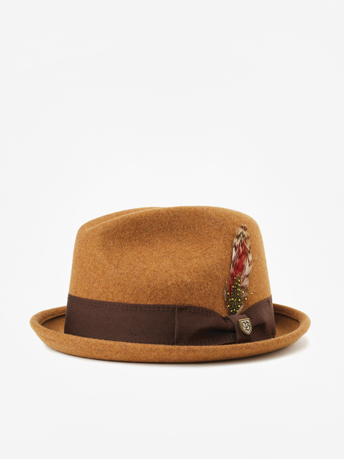 Brixton Gain Fedora Hat - brown (heather coffee)