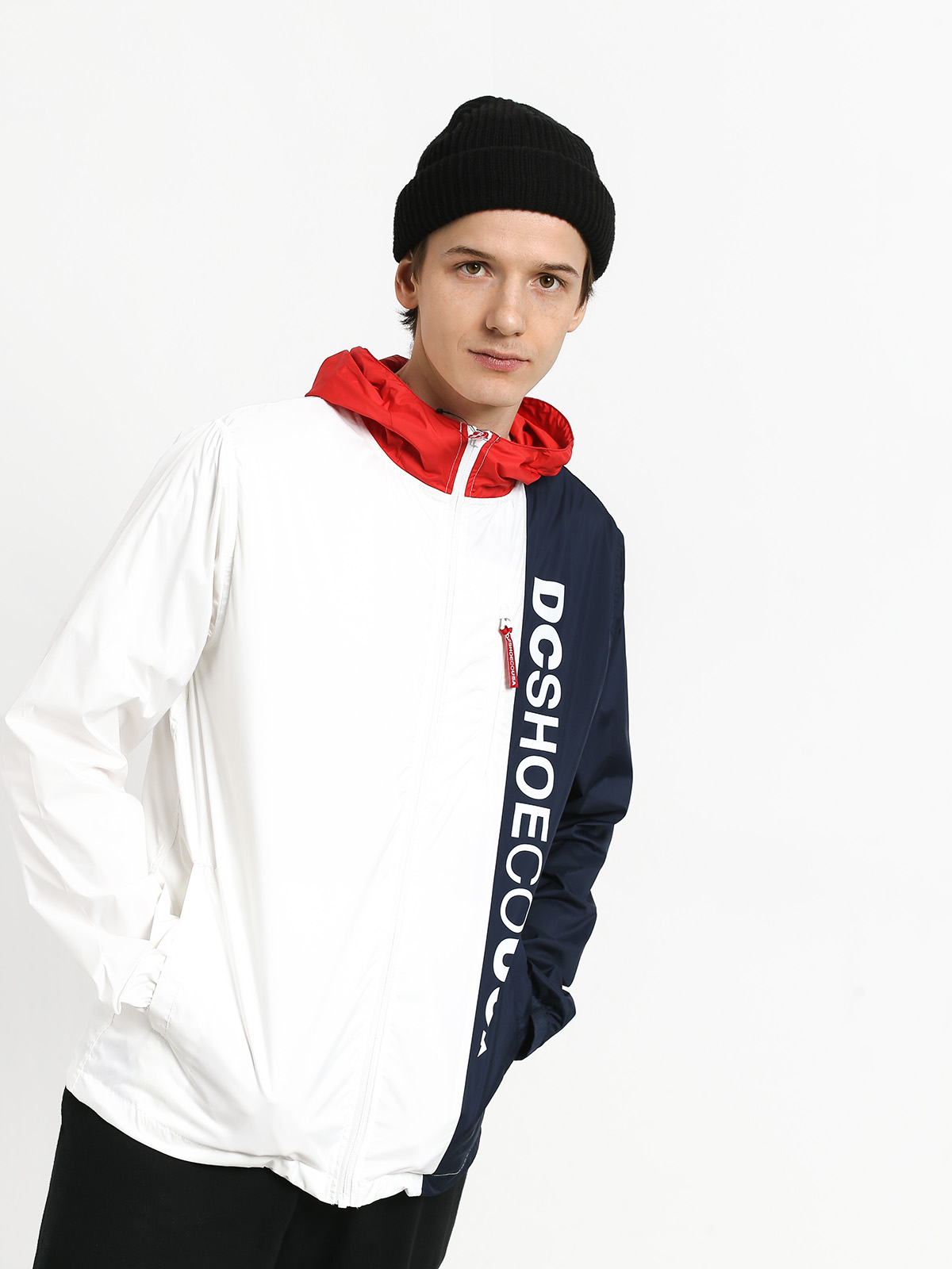 DC Dagup Tri Block Jacket - multicolor (racing red)