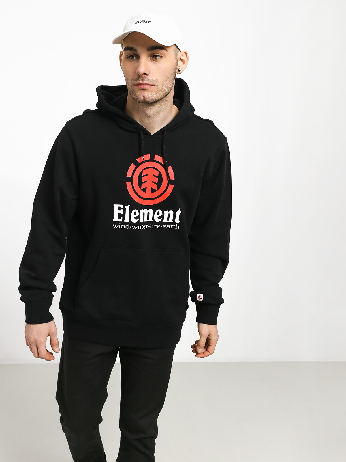 Element Vertical HD Hoodie - black (flint black)