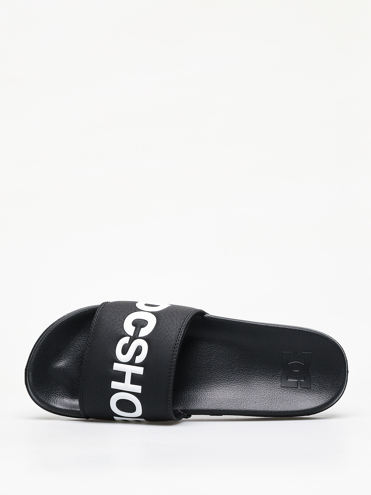 DC Slide Flip-flops (black/white)