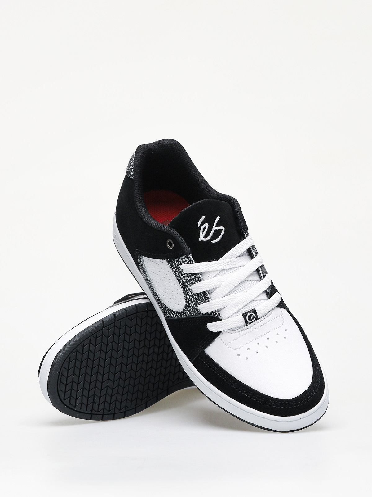 eS eS Accel Slim Schuhe (black/grey/white)