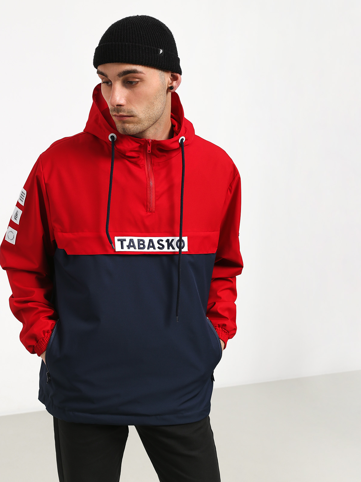 Tabasko Logo Jacket - red (red/navy)