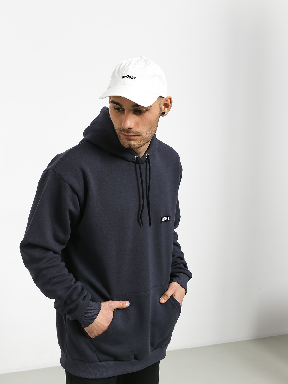 Diamante Wear Basic HD Hoodie - grey (graphite)