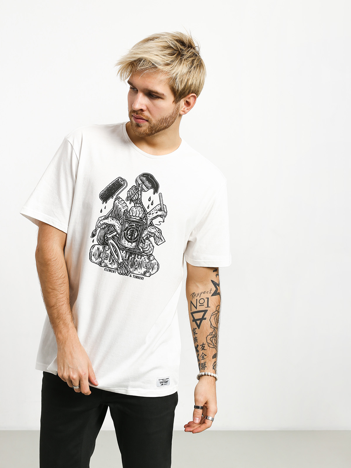 Element By Hand T-shirt - white (off white)