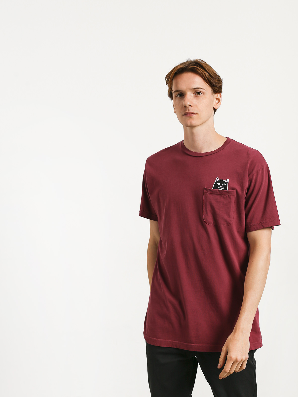 RipNDip Lord Jermal Pocket T-shirt - burgundy (wine)