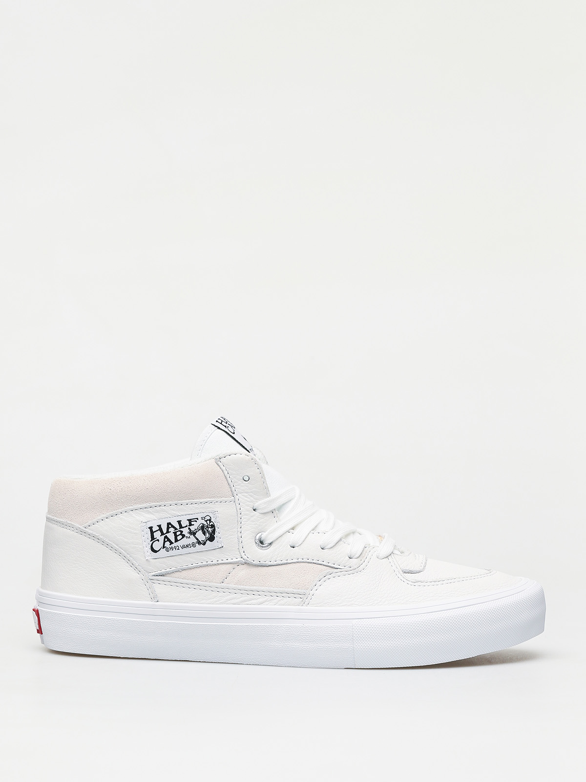 Vans Half Cab Pro Shoes - white (leather/white)