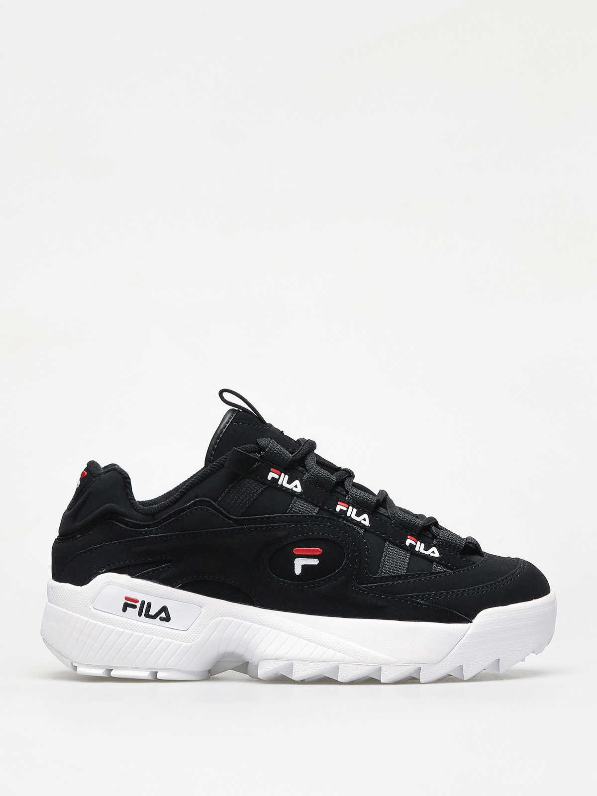 Fila D Formation Shoes - black (black/white/fila red)
