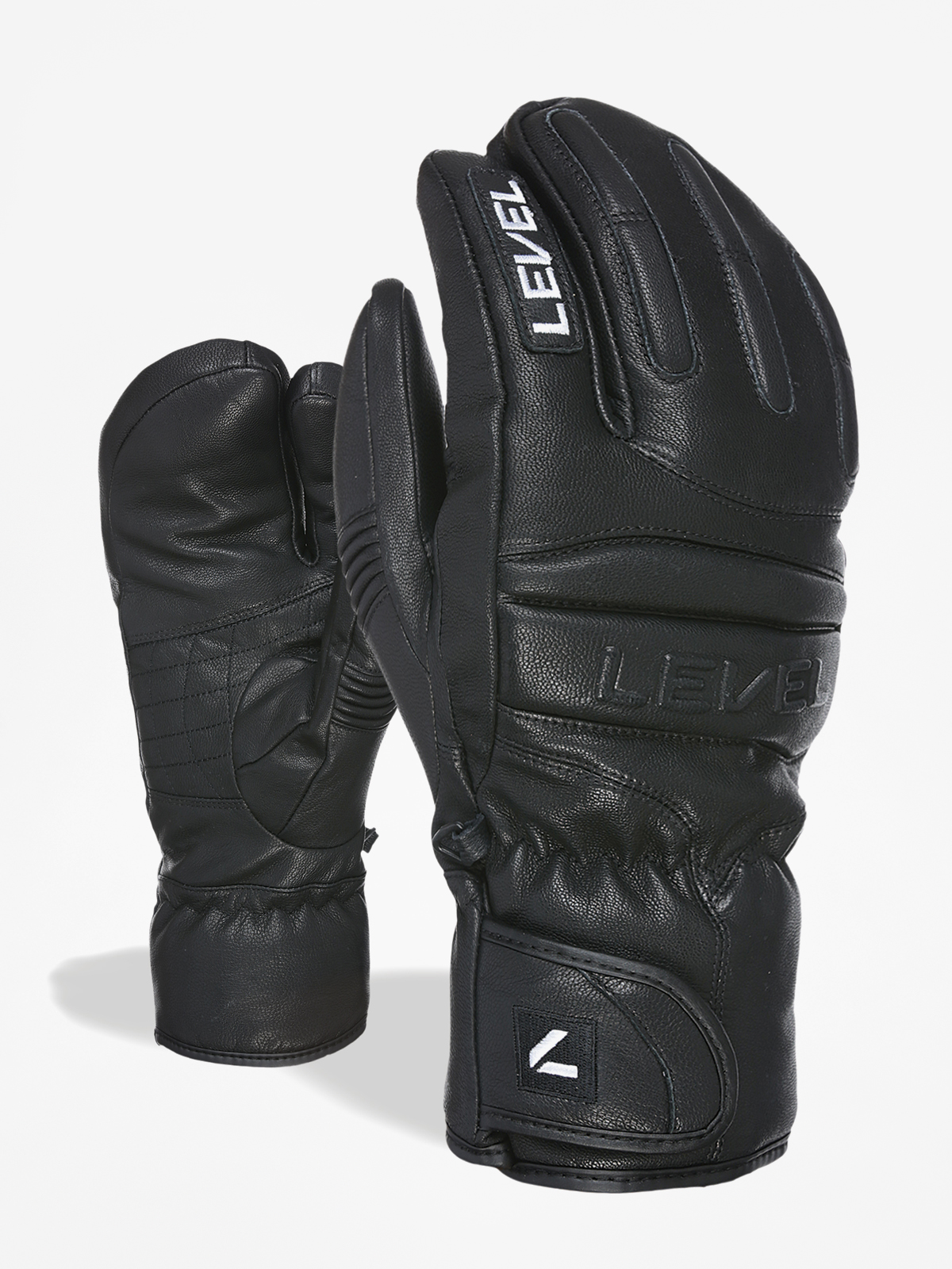 Level Rs Trigger Gloves - white (black)