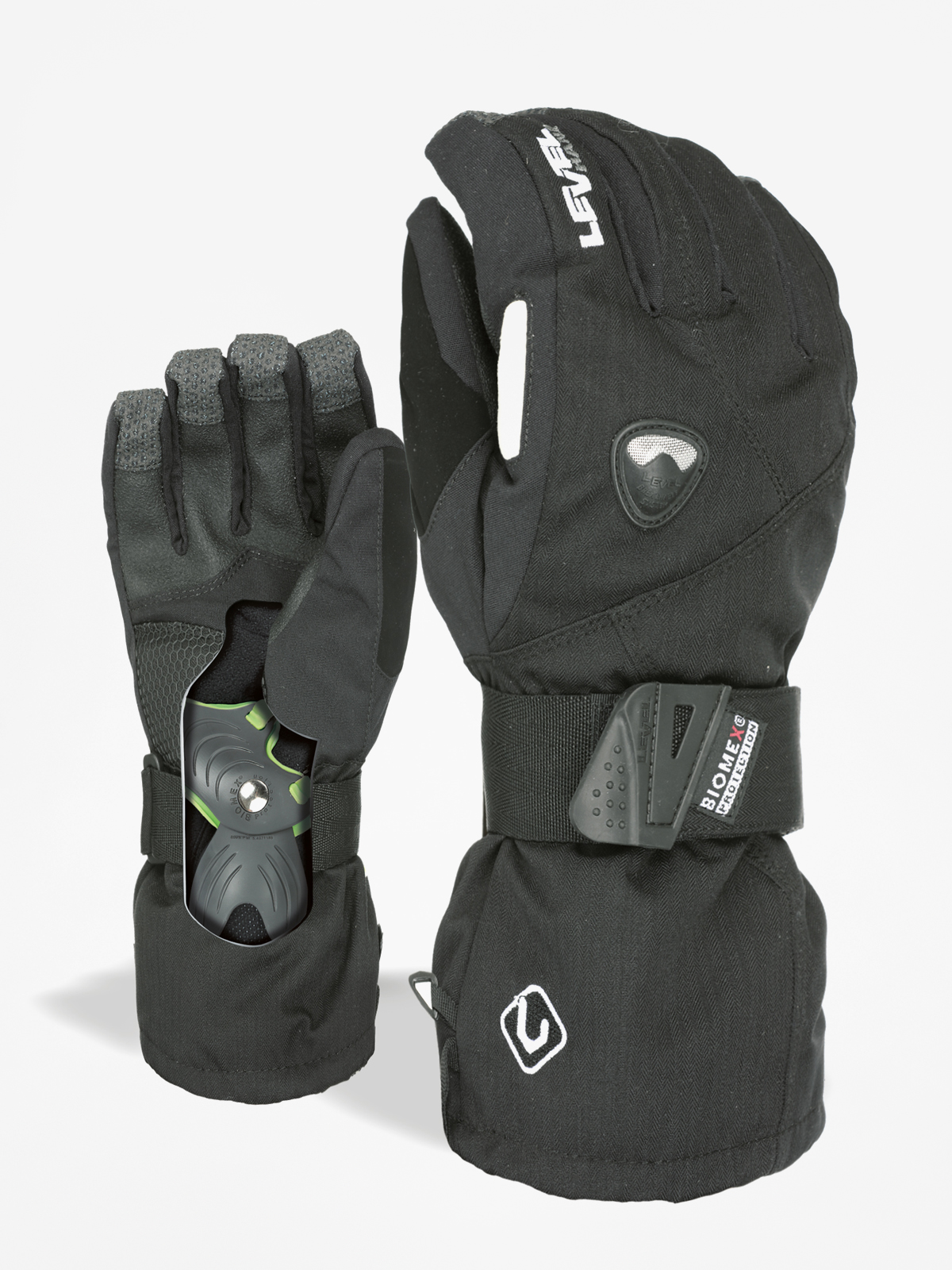 Level gloves Fly - black (blk)