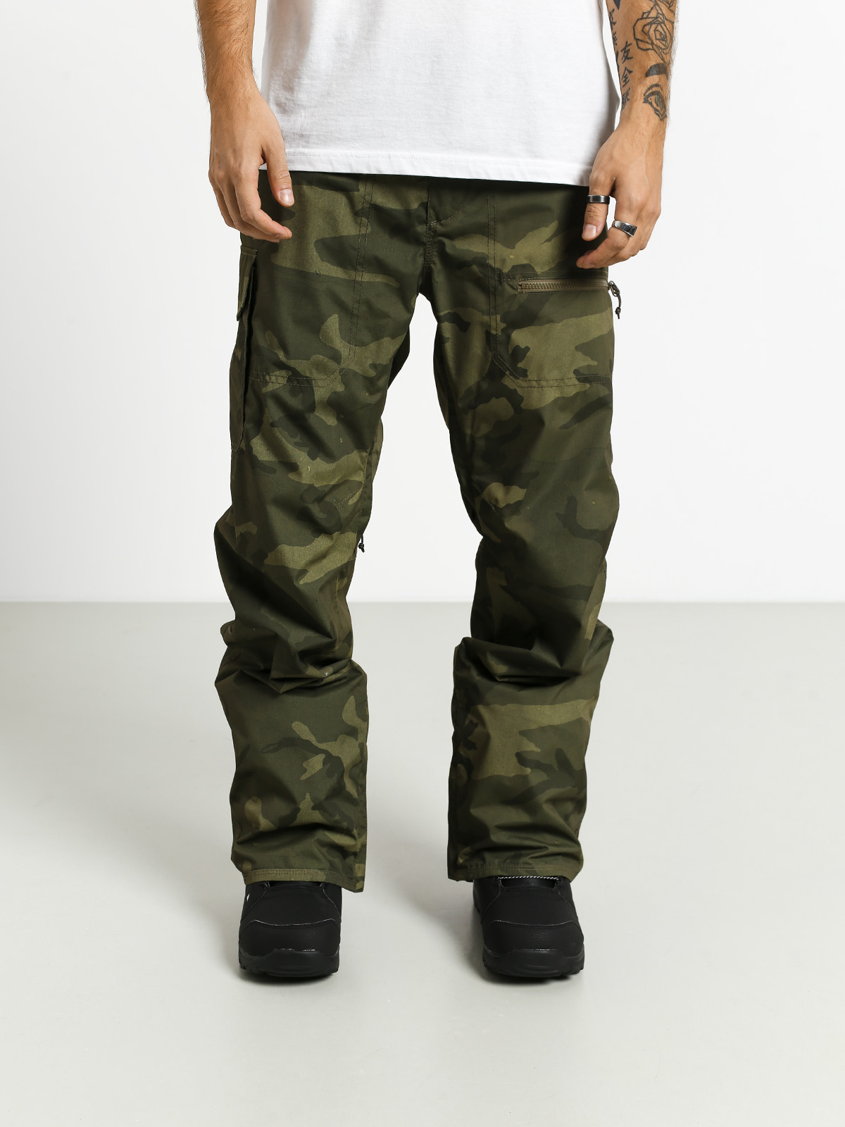 Burton Covert Snowboard pants - camo (worn camo)