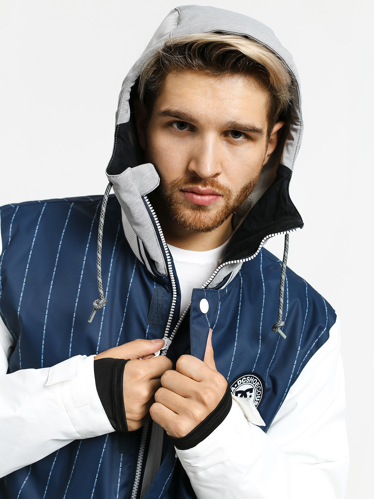 DC Dcla Snowboard jacket (logo pin stripe)