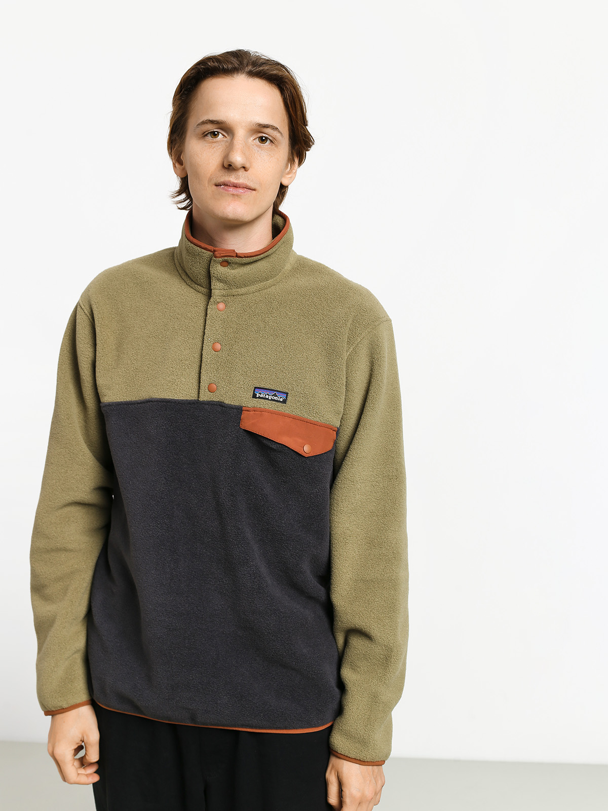 Patagonia Synchilla Snap T Fleece (sage khaki)