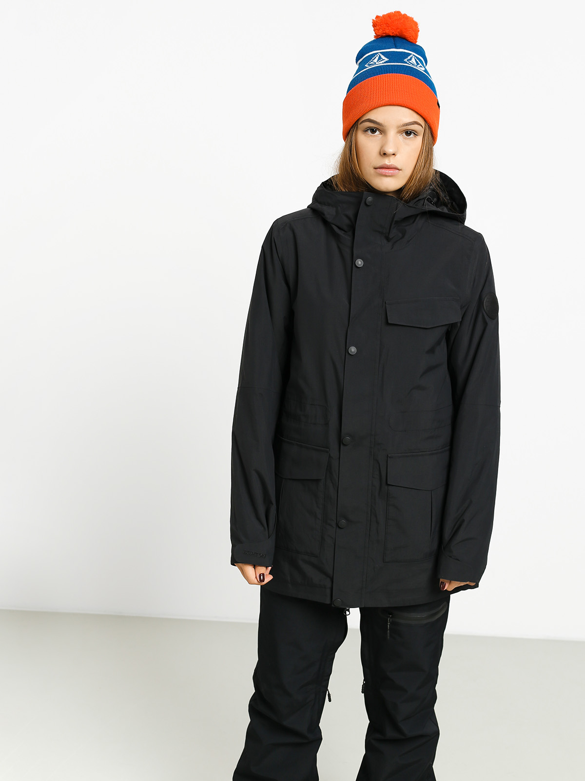 Burton Runestone Snowboard jacke Wmn - Schwarz (true black)