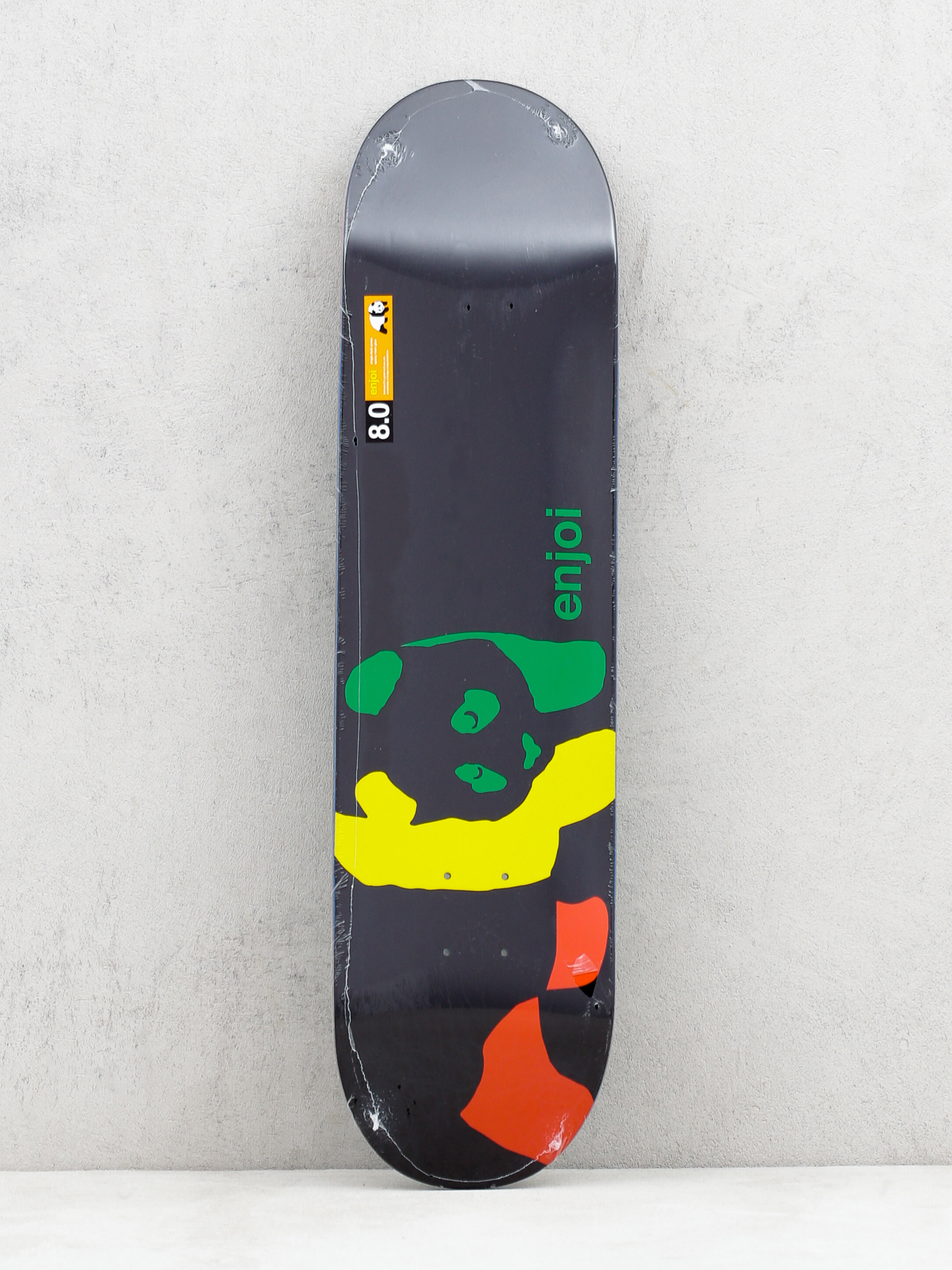 Enjoi Rasta Panda Deck (black)