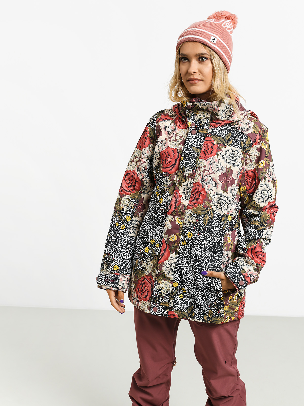Burton Jet Set Snowboard jacket Wmn (cheetah floral)