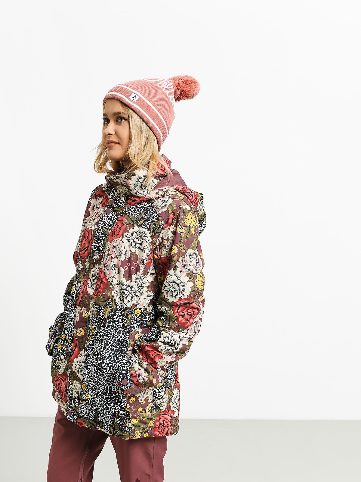 Burton Jet Set Snowboard jacket Wmn (cheetah floral)