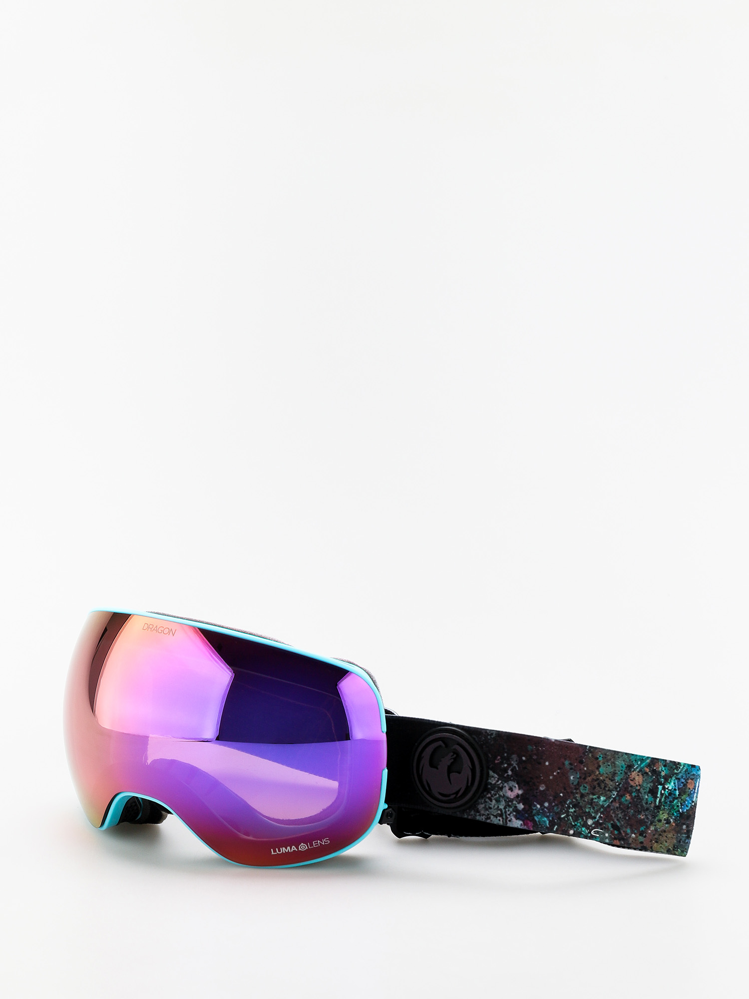 Dragon X2 Goggles - blue (abalone/lumalens purple ion/lumalens amber)
