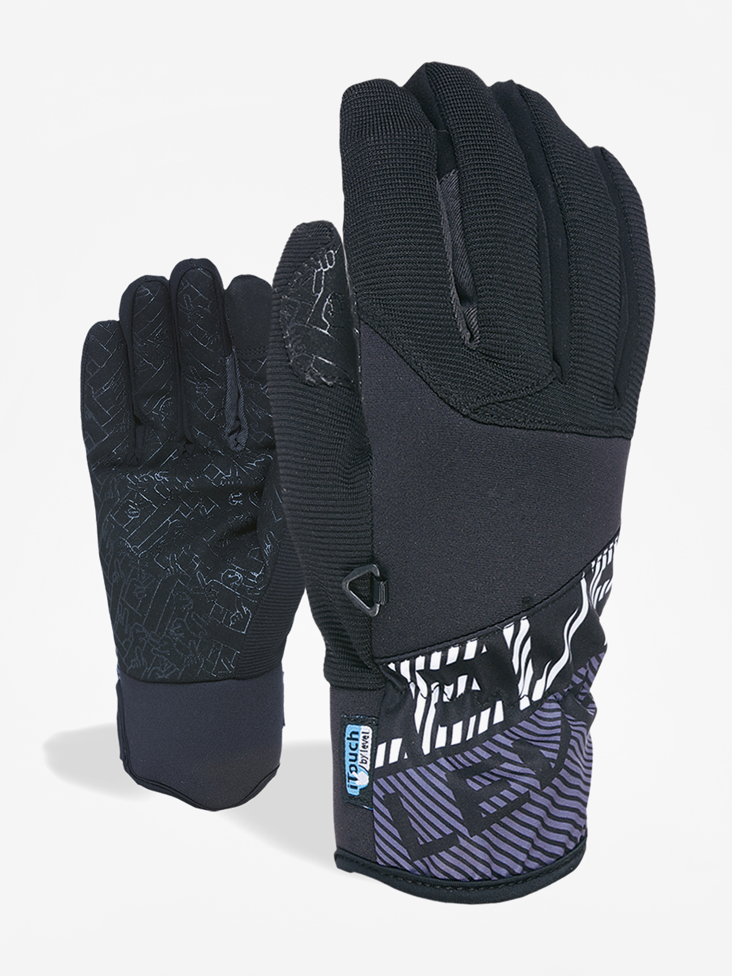 Level Line I Touch Gloves - black (pk black)