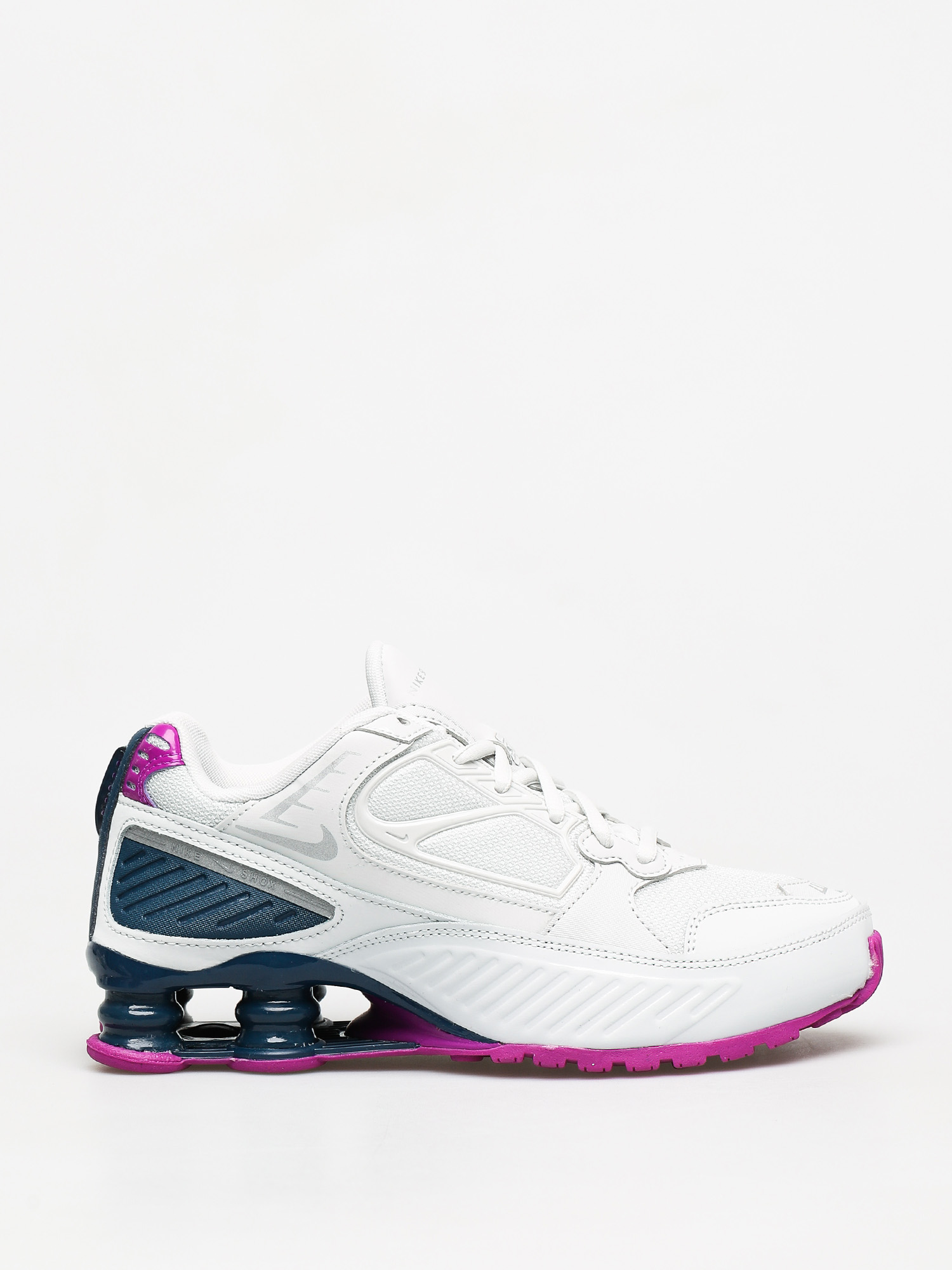 Nike Shox Enigma Shoes Wmn - white (photon dust/reflect silver valerian ...