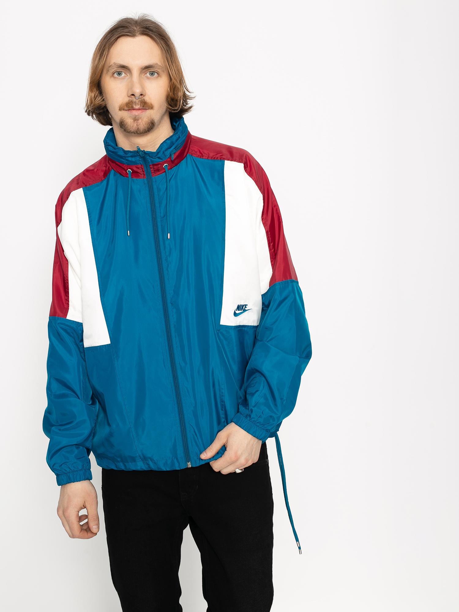 Nike Sportswear Jacket - blue (green abyss/team red/sail/green abyss)
