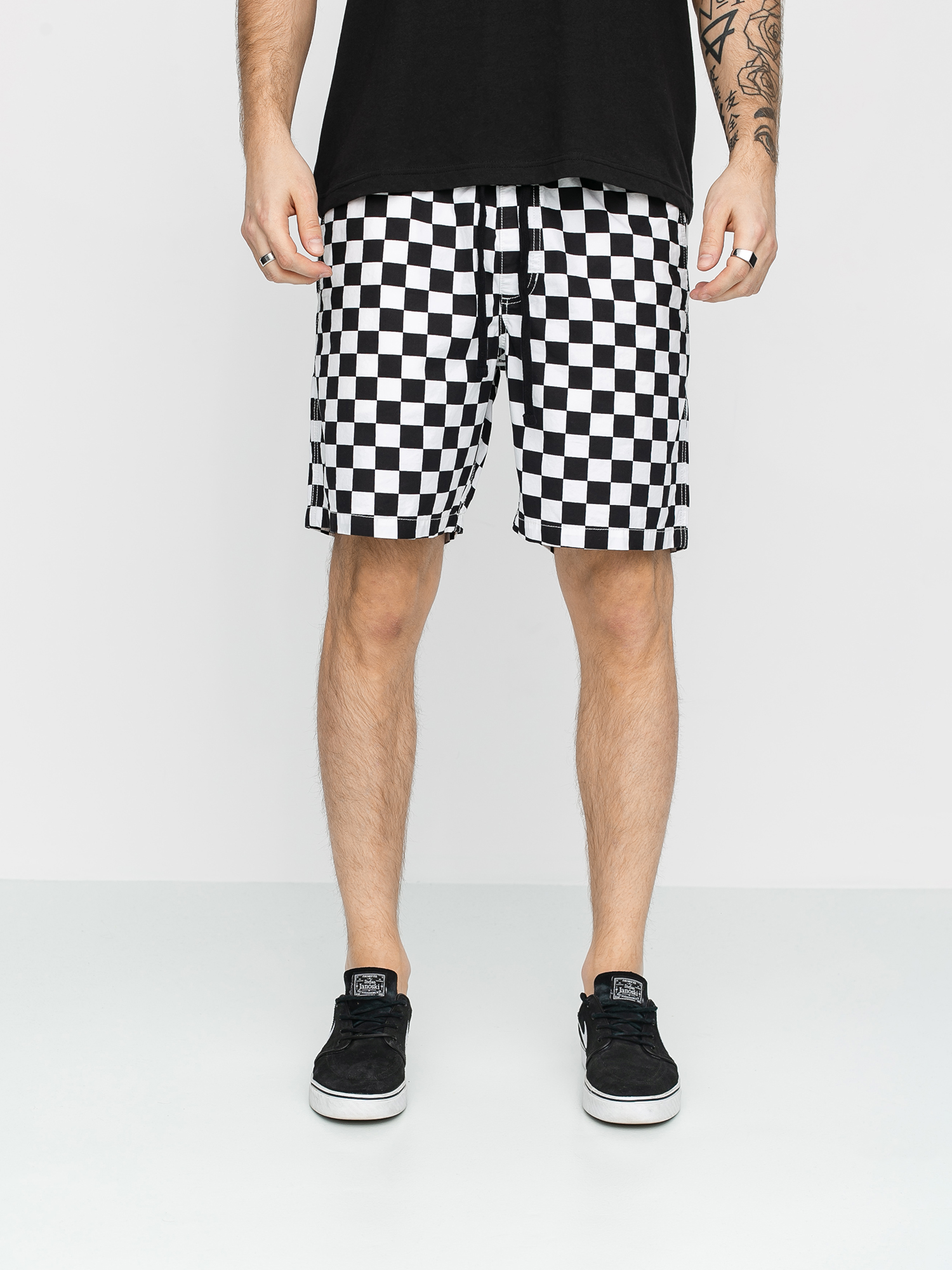 Vans Range Short Shorts - black (checkerboard)
