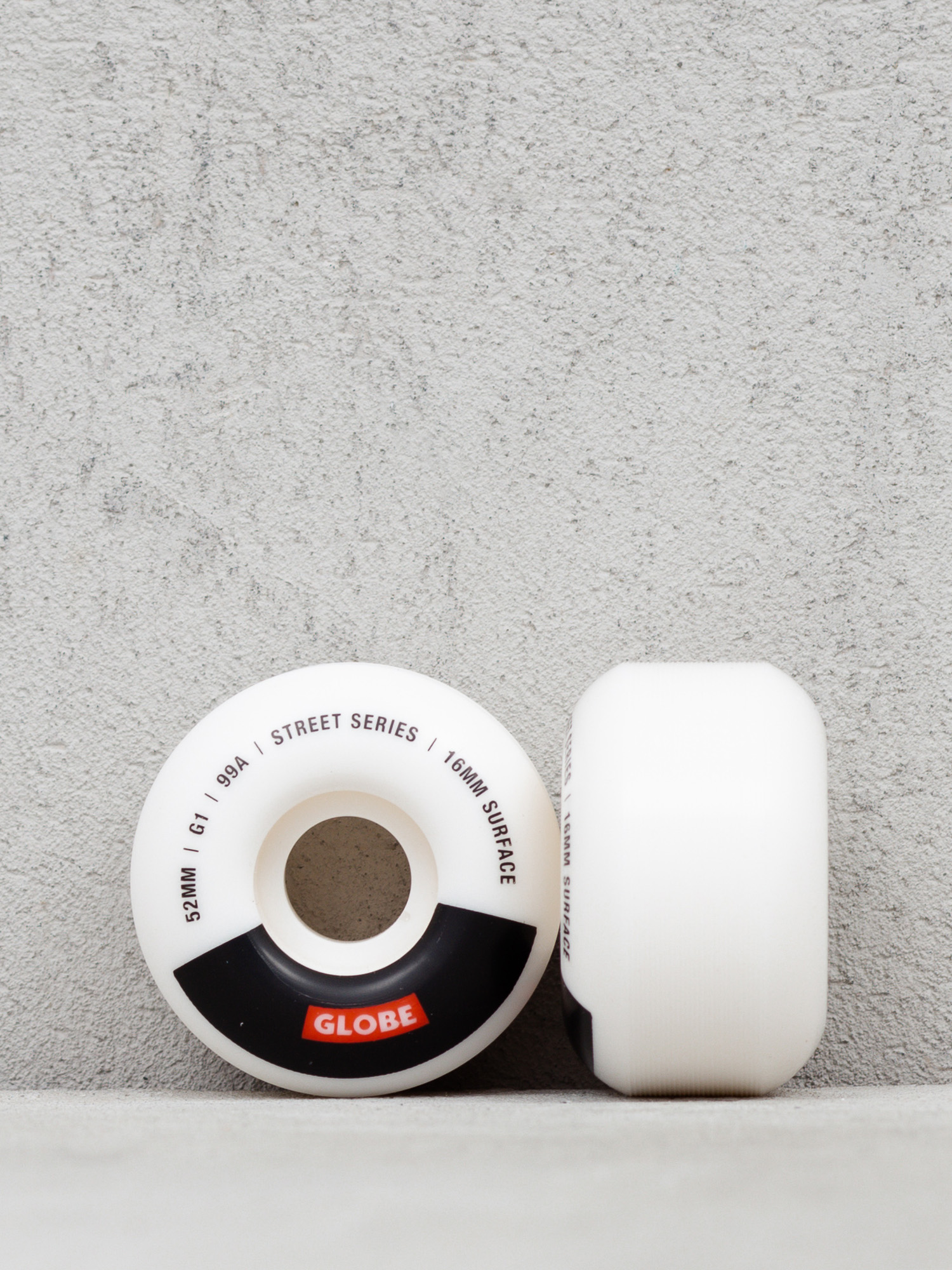Globe G1 Wheels - white (white/black/bar)