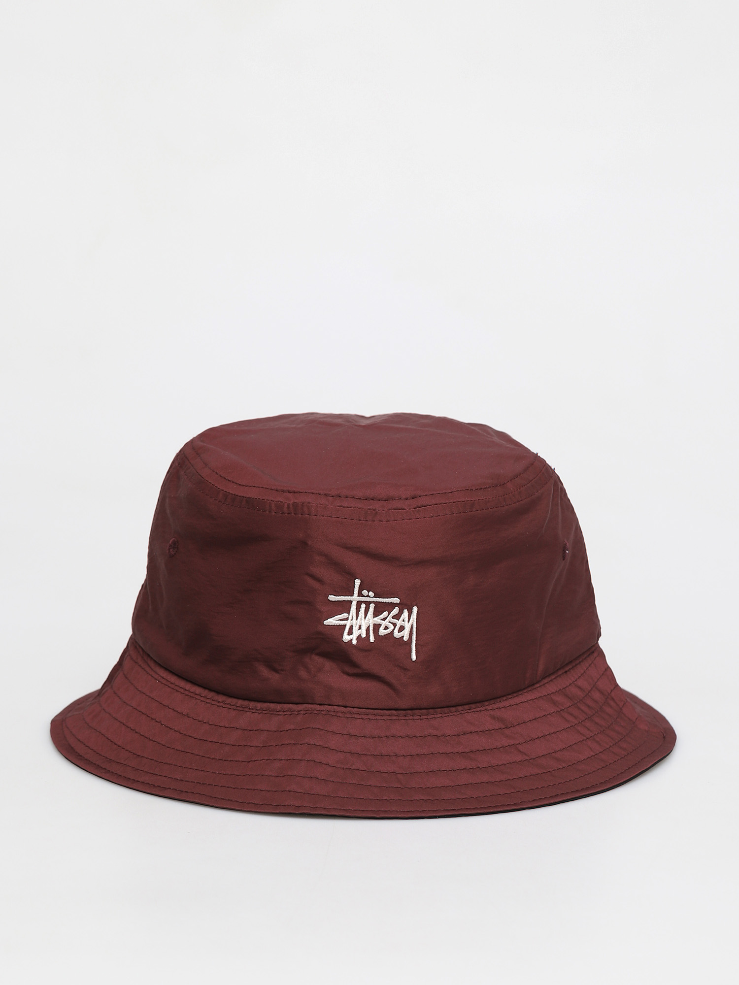 Stussy Reversible Bucket Hat - red (berry)
