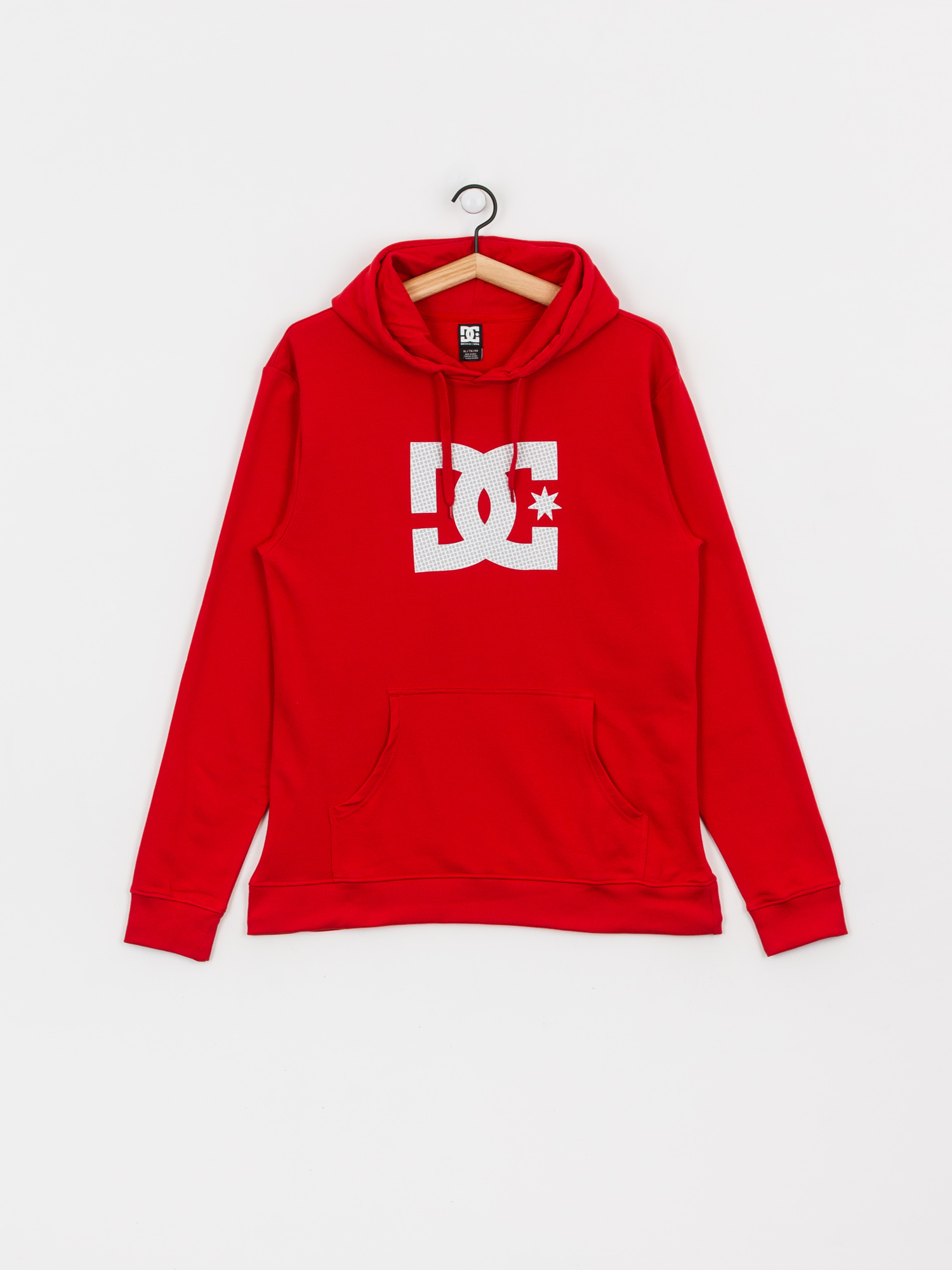 DC Star HD Hoodie (racing red/white p)