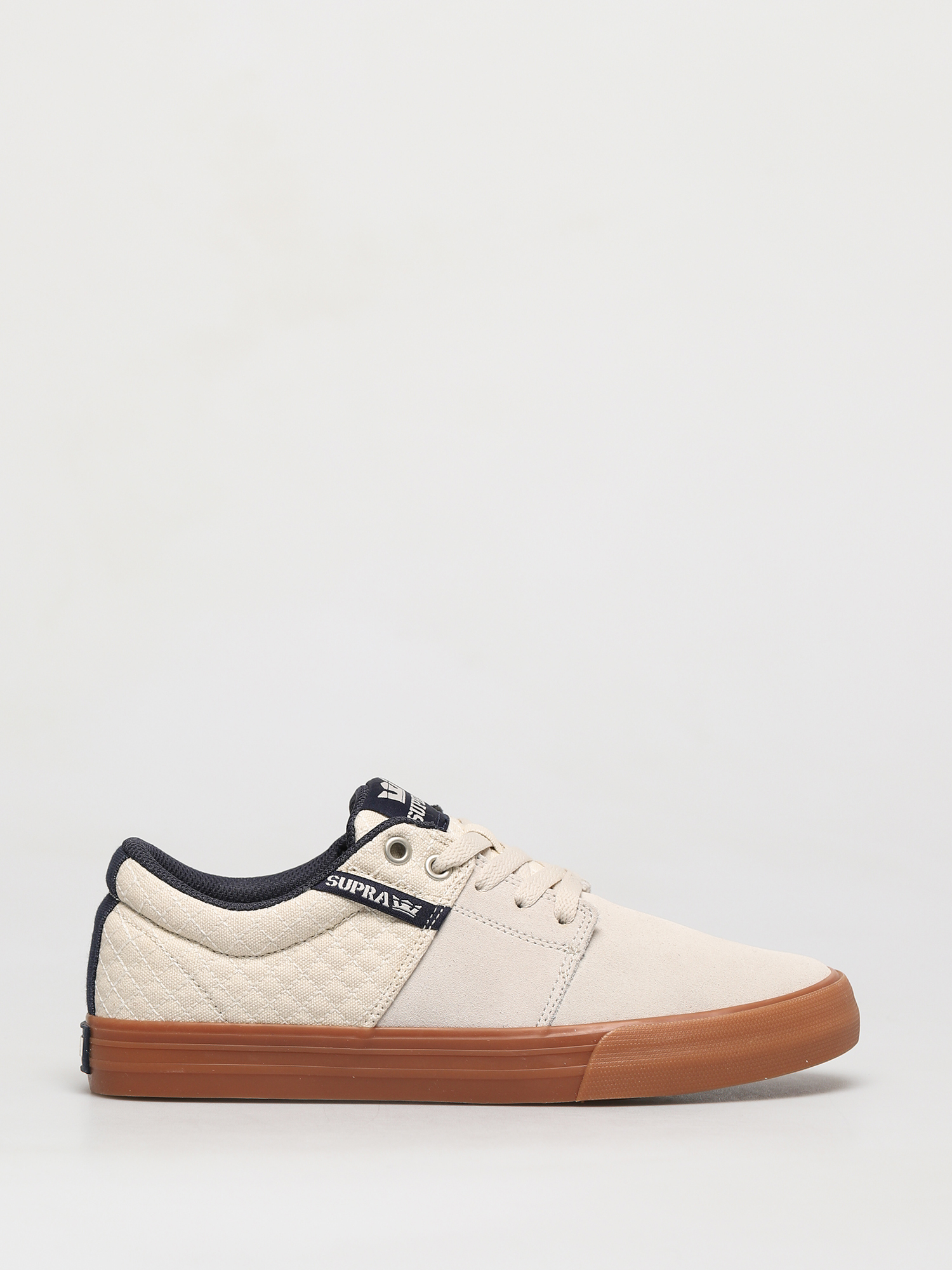 Supra Stacks Vulc II Shoes (bone/navy gum)