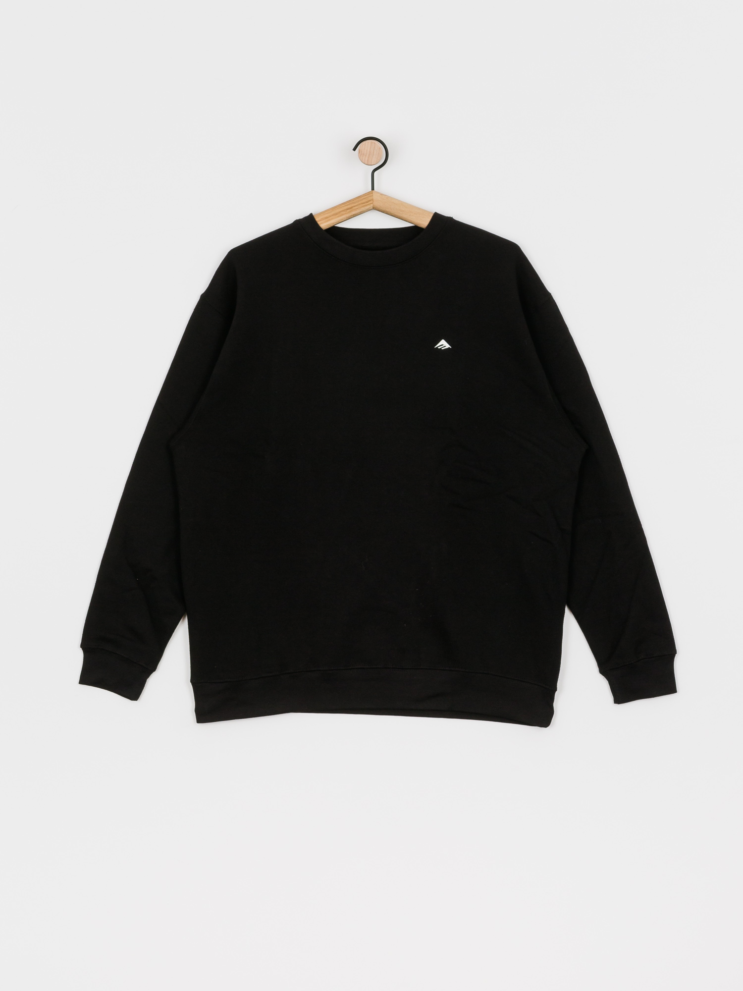Emerica Triangle Staple Crew Neck Sweatshirt - black (black)