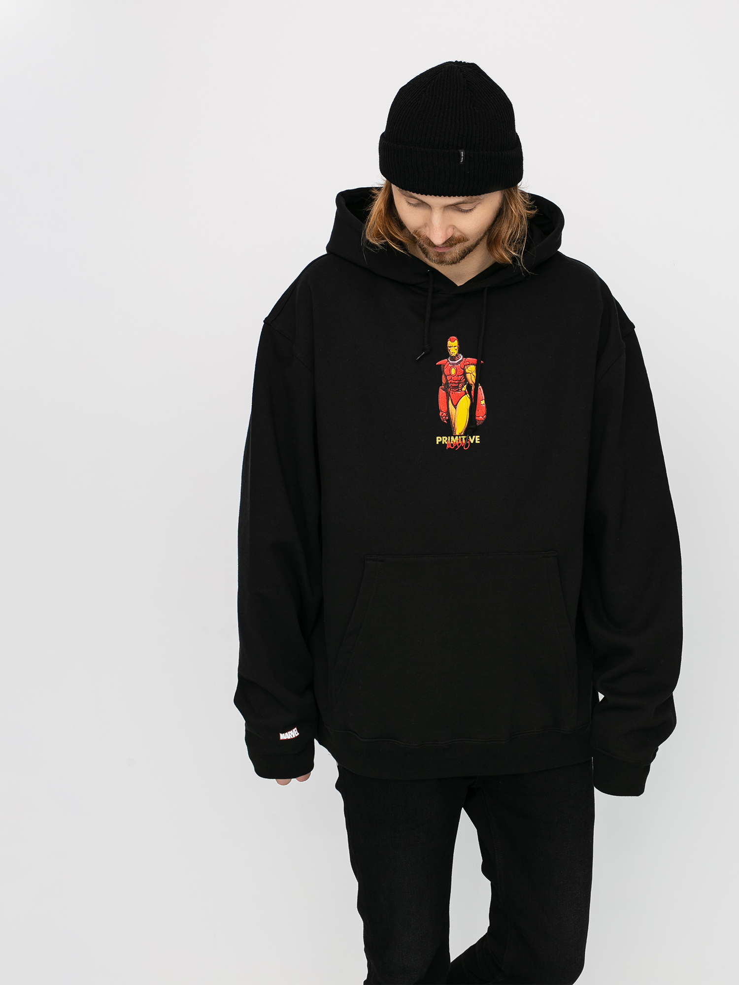 Primitive Iron Man HD Hoodie - black (black)