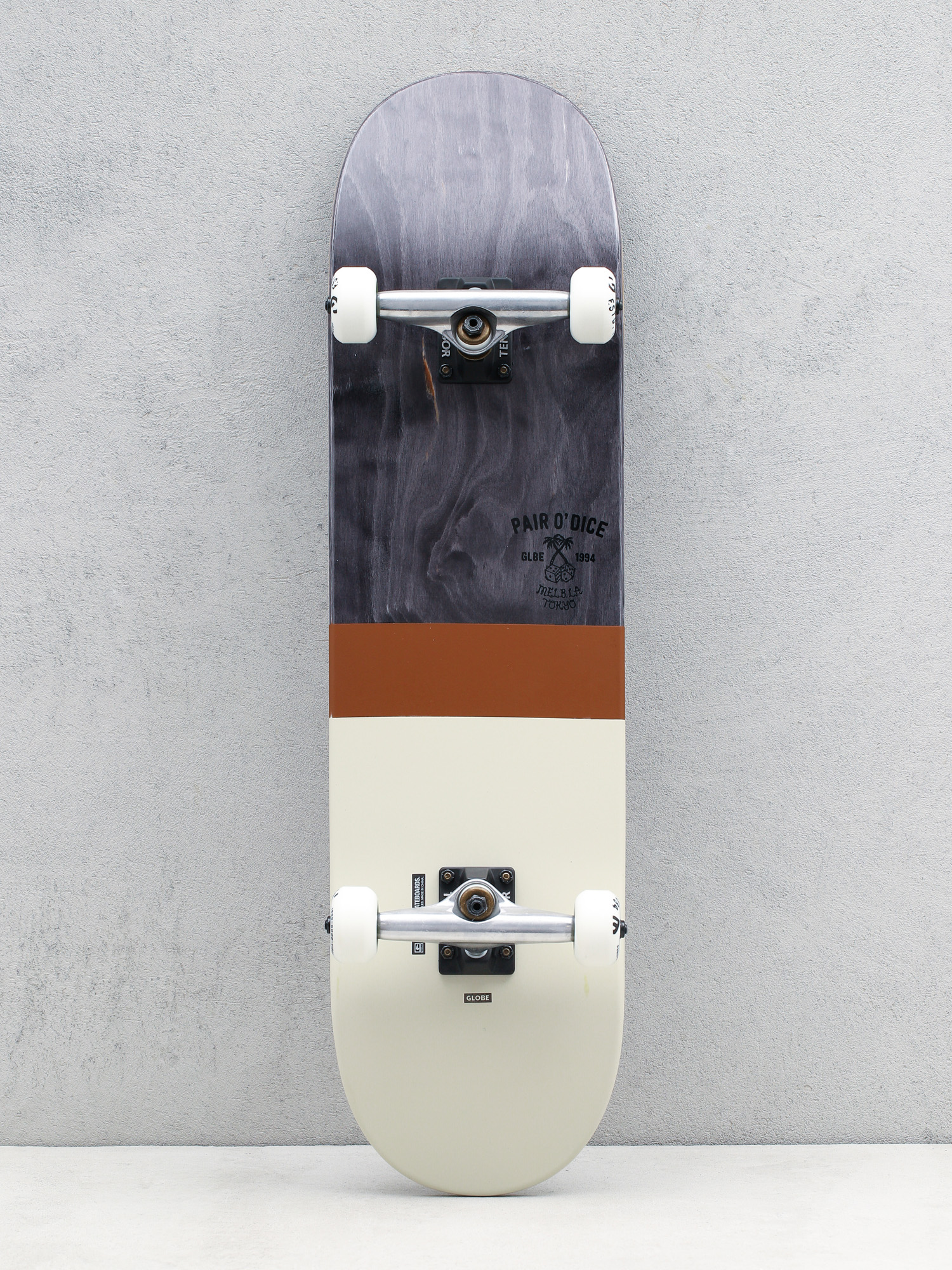 Globe G2 Half Dip 2 Skateboard (dark maple/hunter green)