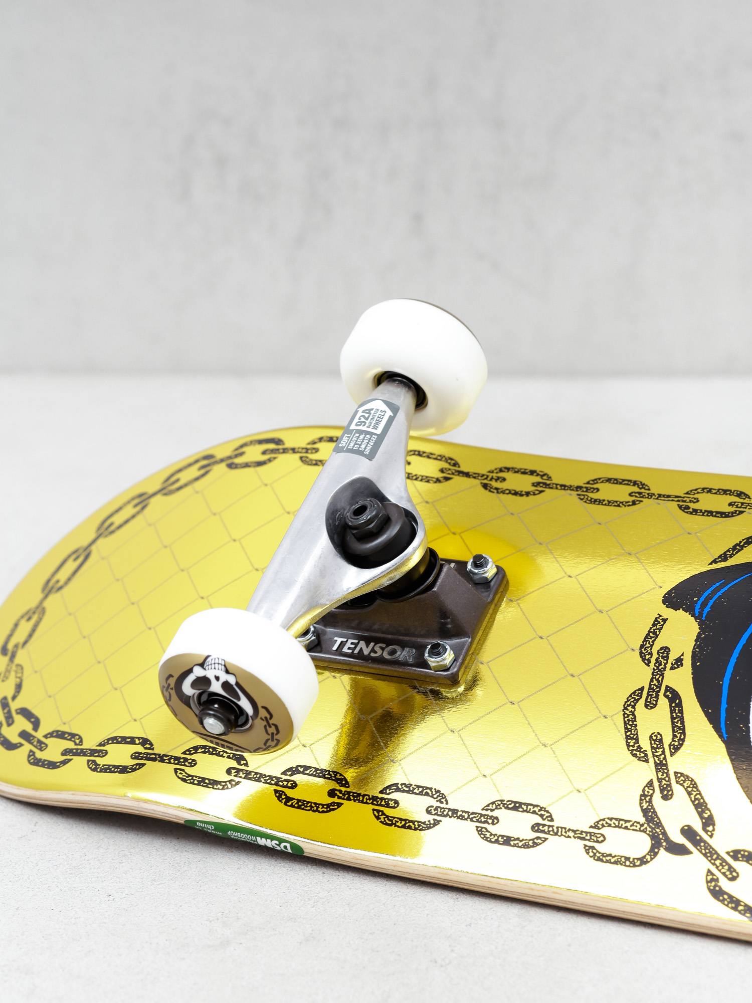 Blind Chain Link Skateboard (gold foil)