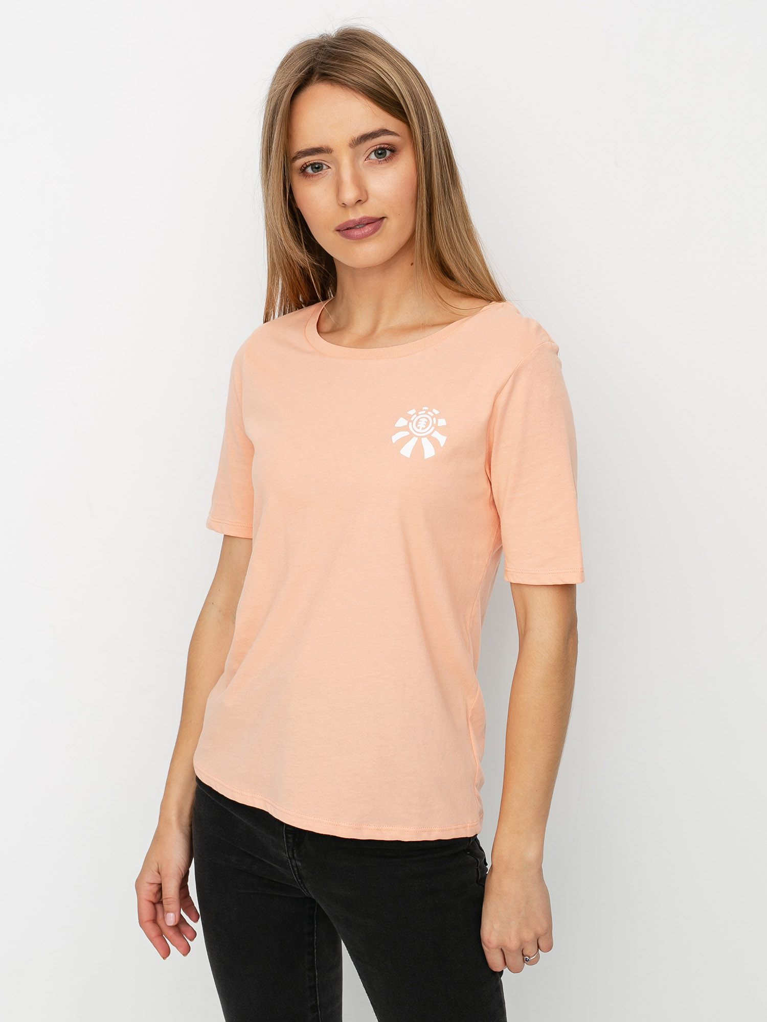 Element Modern T-shirt Wmn (coral pink)