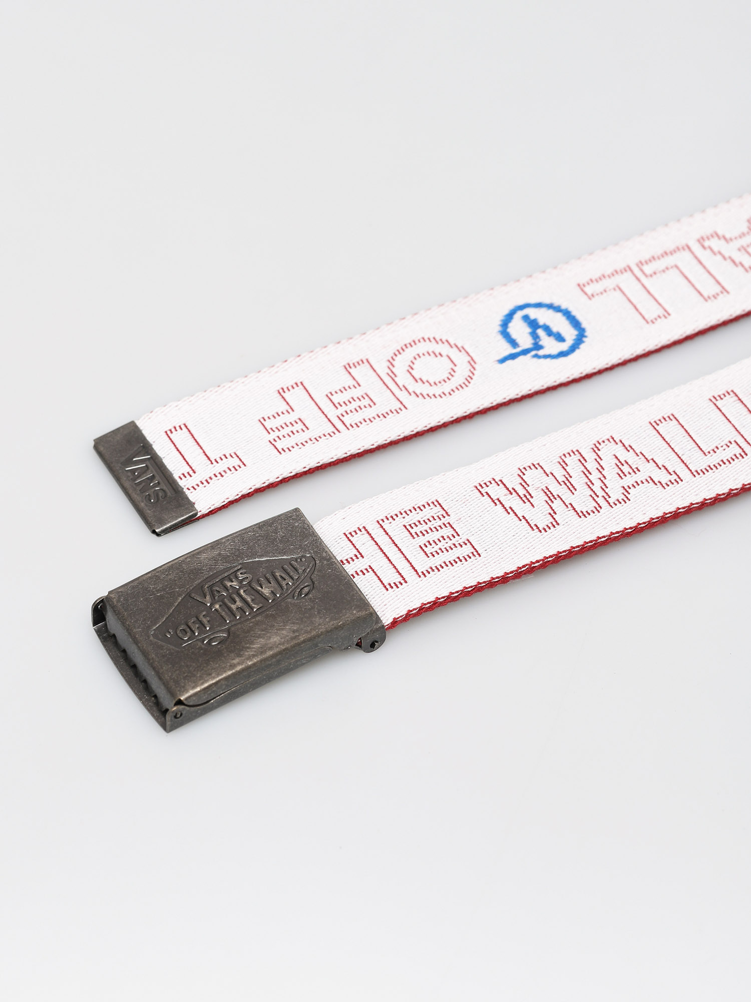 Vans Shredator II Belt - white (white/chili pepper)