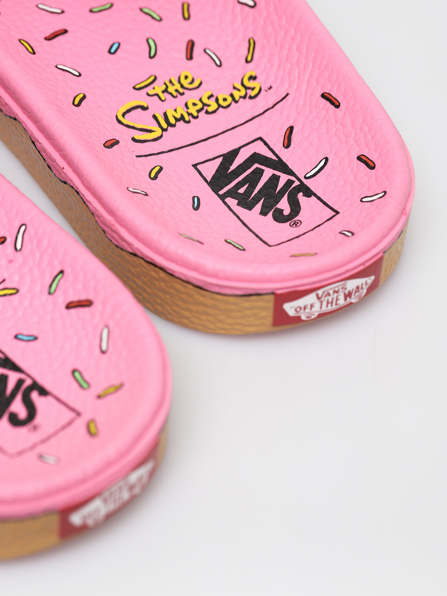 Vans x The Simpsons Slide On Flip-flops - pink (doughnut)