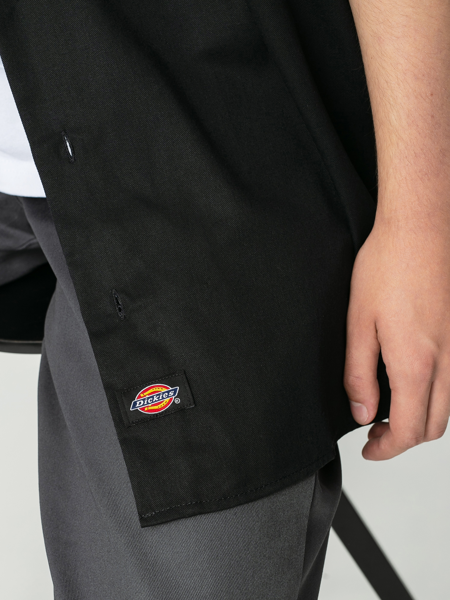 Dickies Work Shirt Black Black