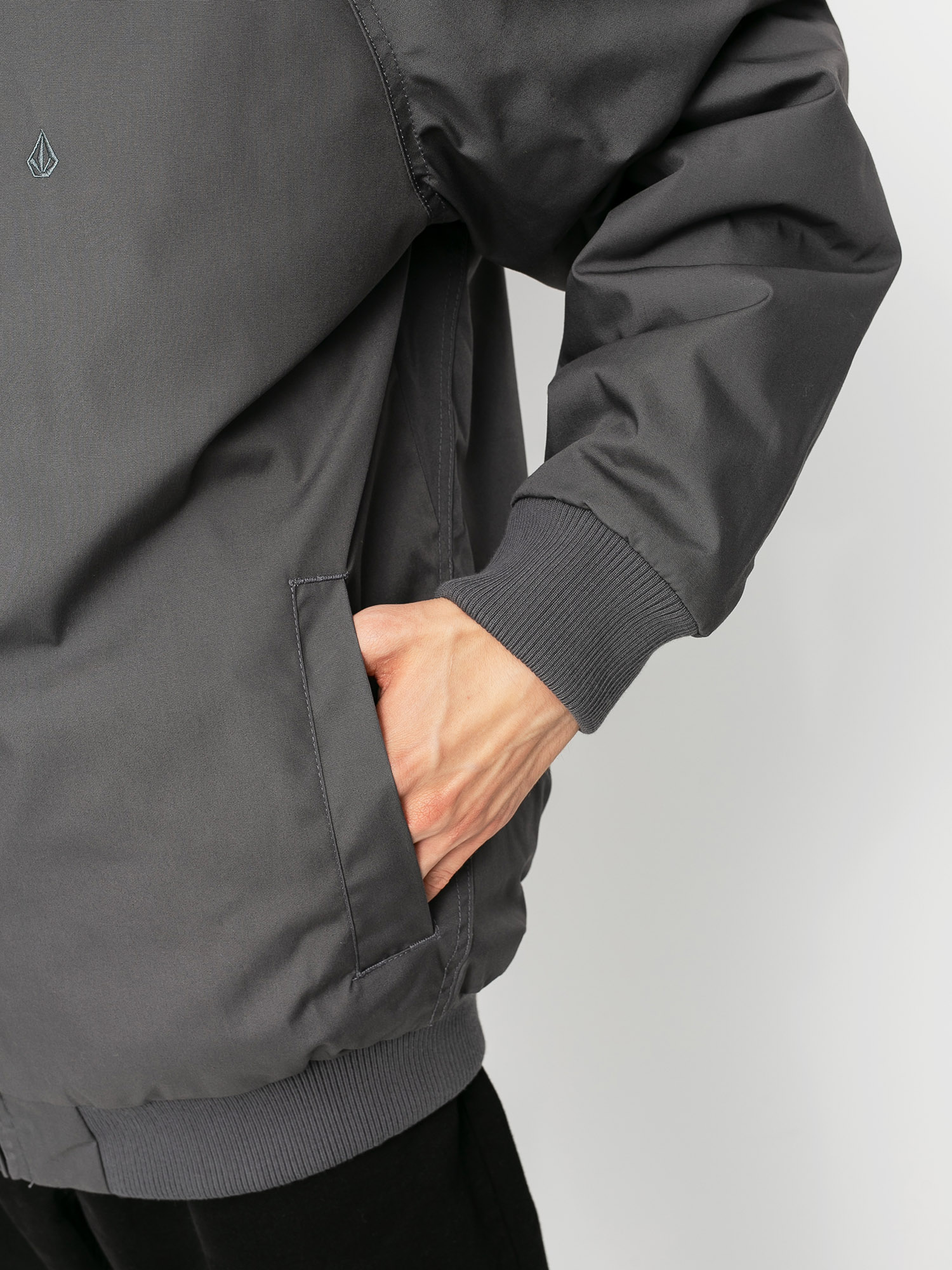 Volcom Hernan 5K Jacket - grey (dark charcoal)