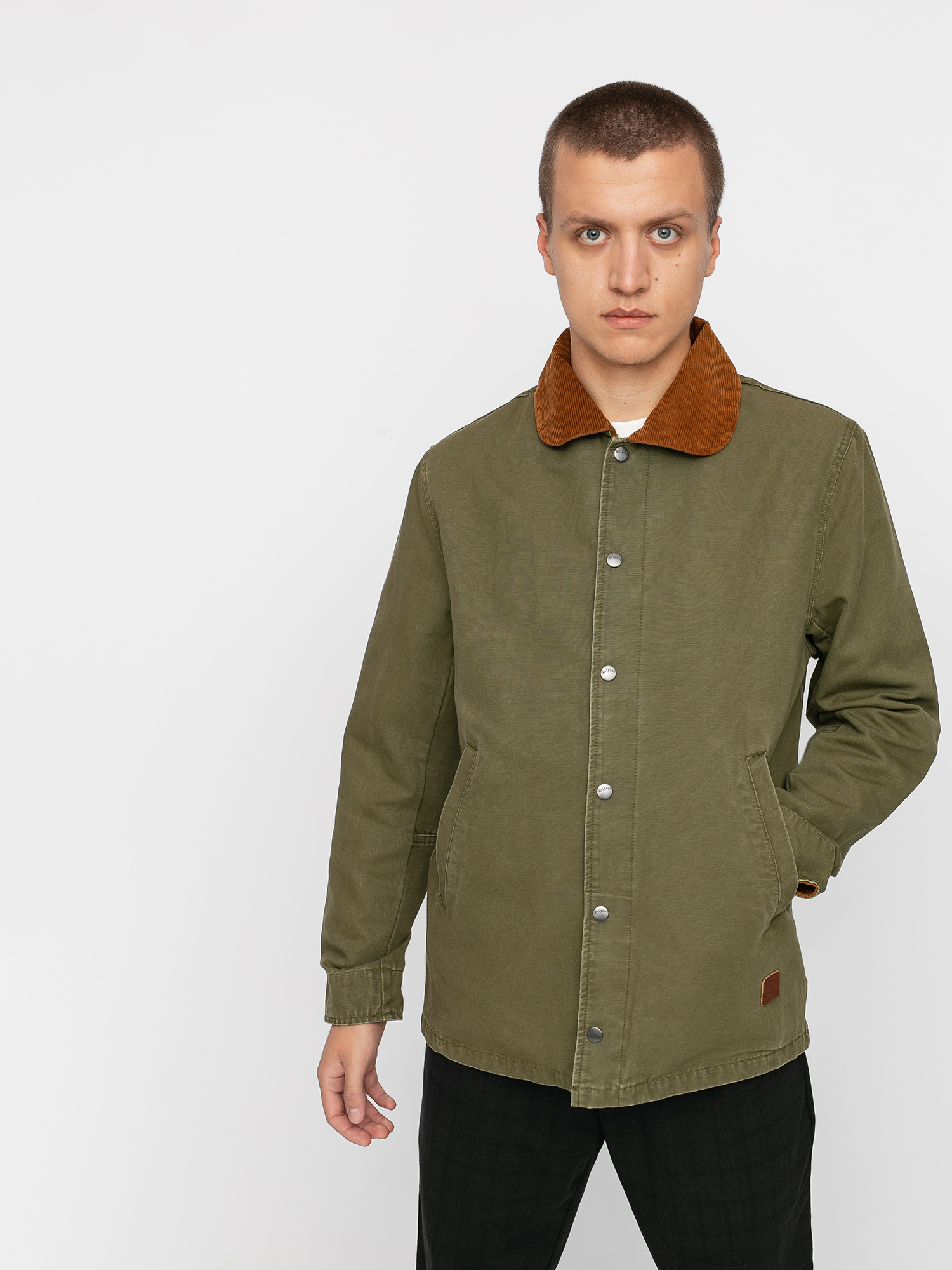 Brixton Mast Lt Jacket - green (olive)