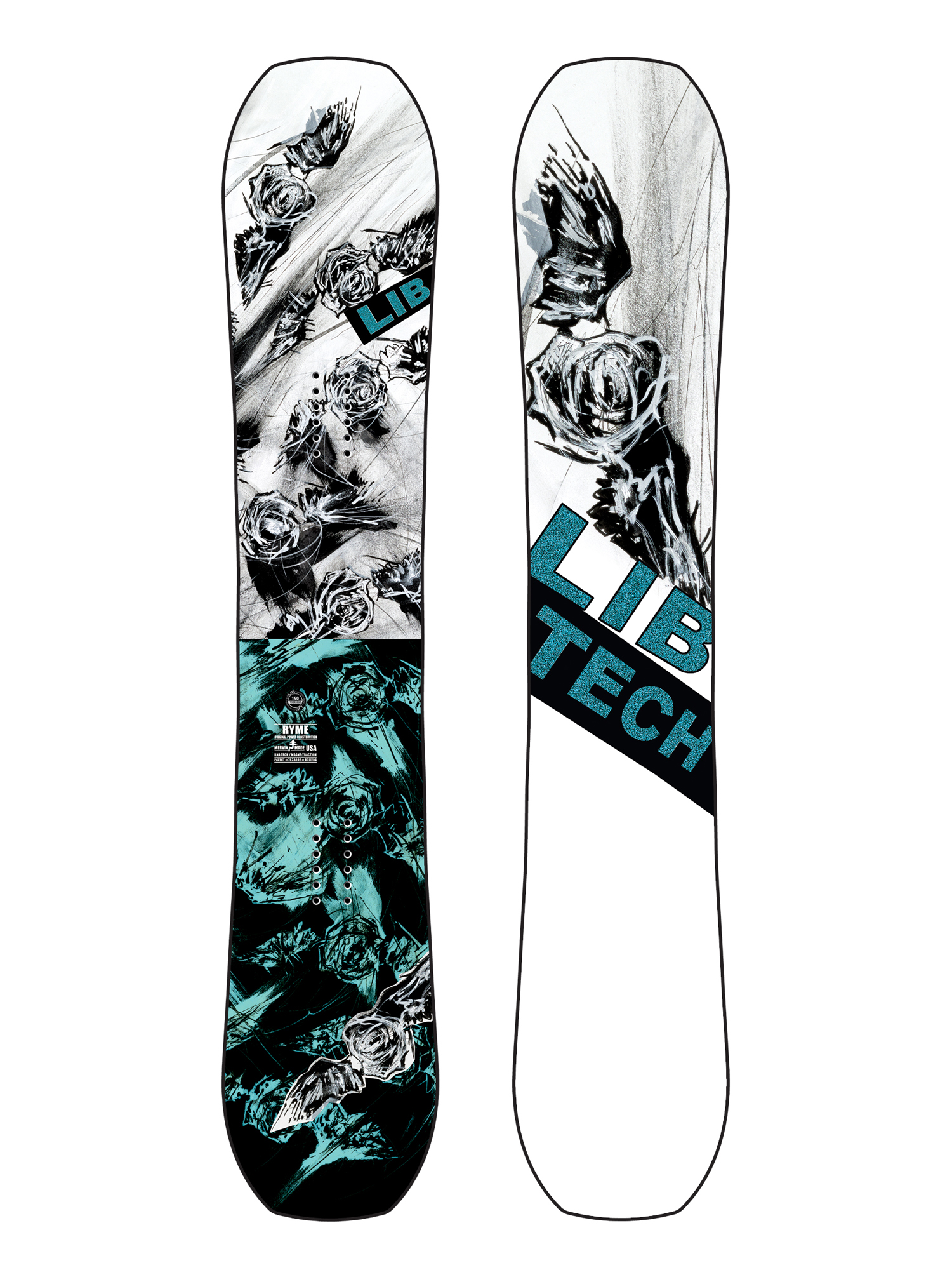 Lib Tech Ryme Snowboard Wmn - multicolor