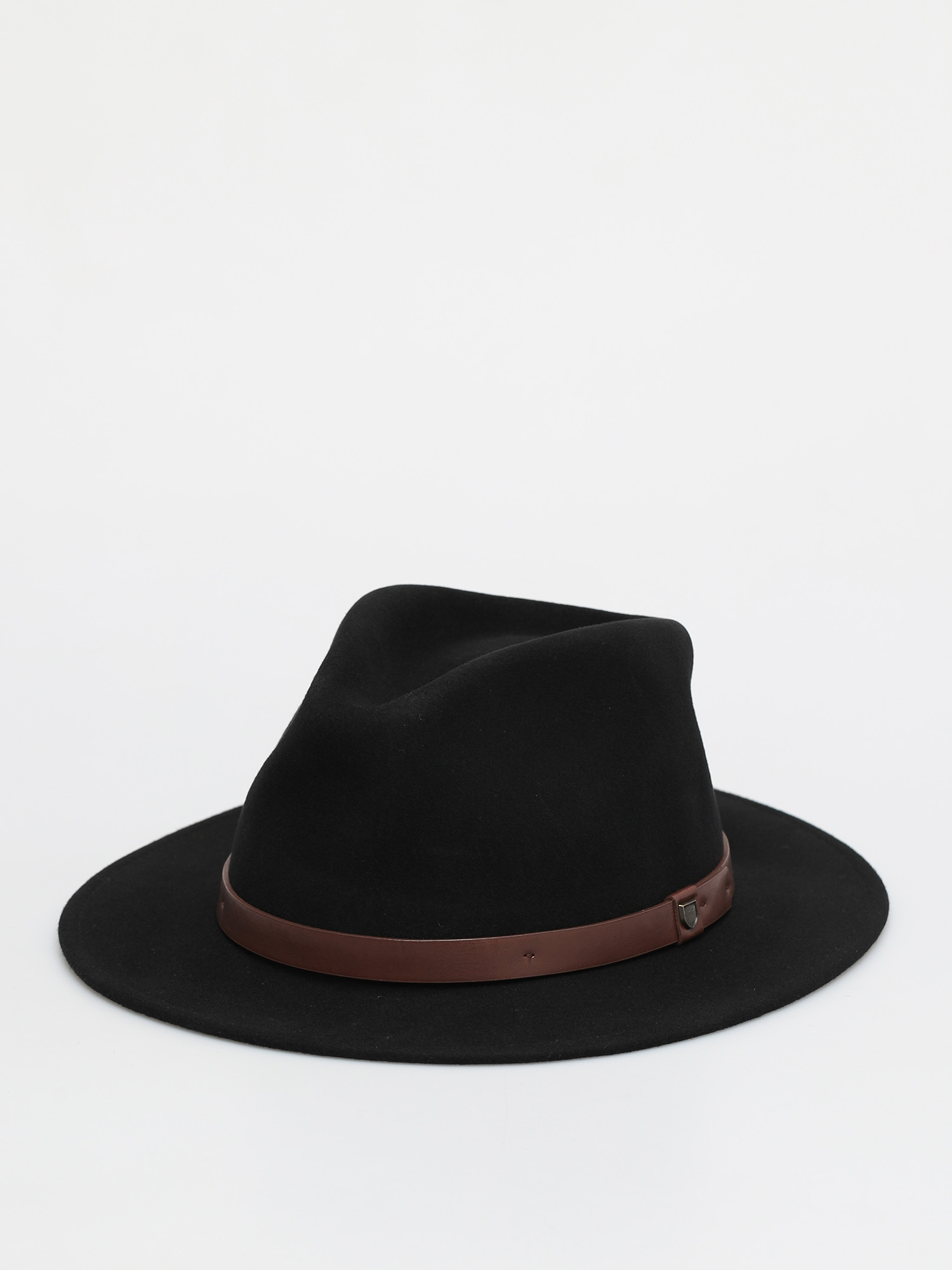 Brixton Messer Fedora Hat (black/black)