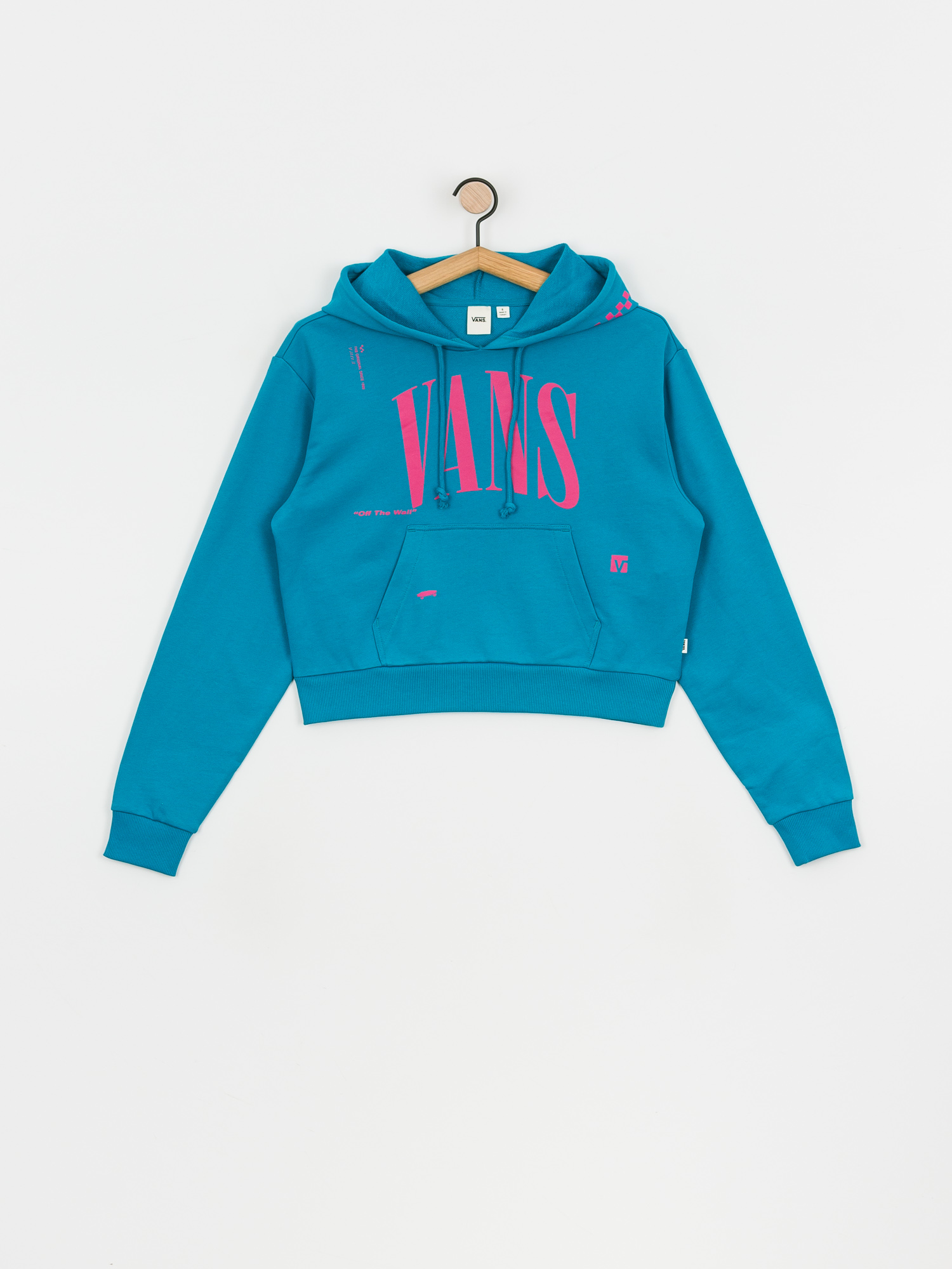 Cropped Hoodie Vans Off The Wall Hoodie Women\'s Vans Off The Wall ...