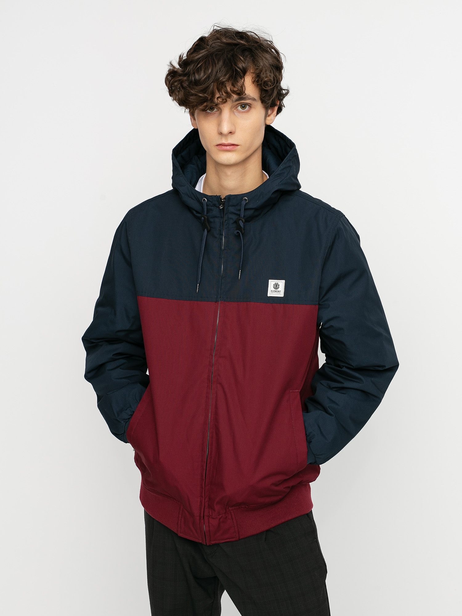 Element Dulcey Two Tones Jacket - burgundy (vintage red)