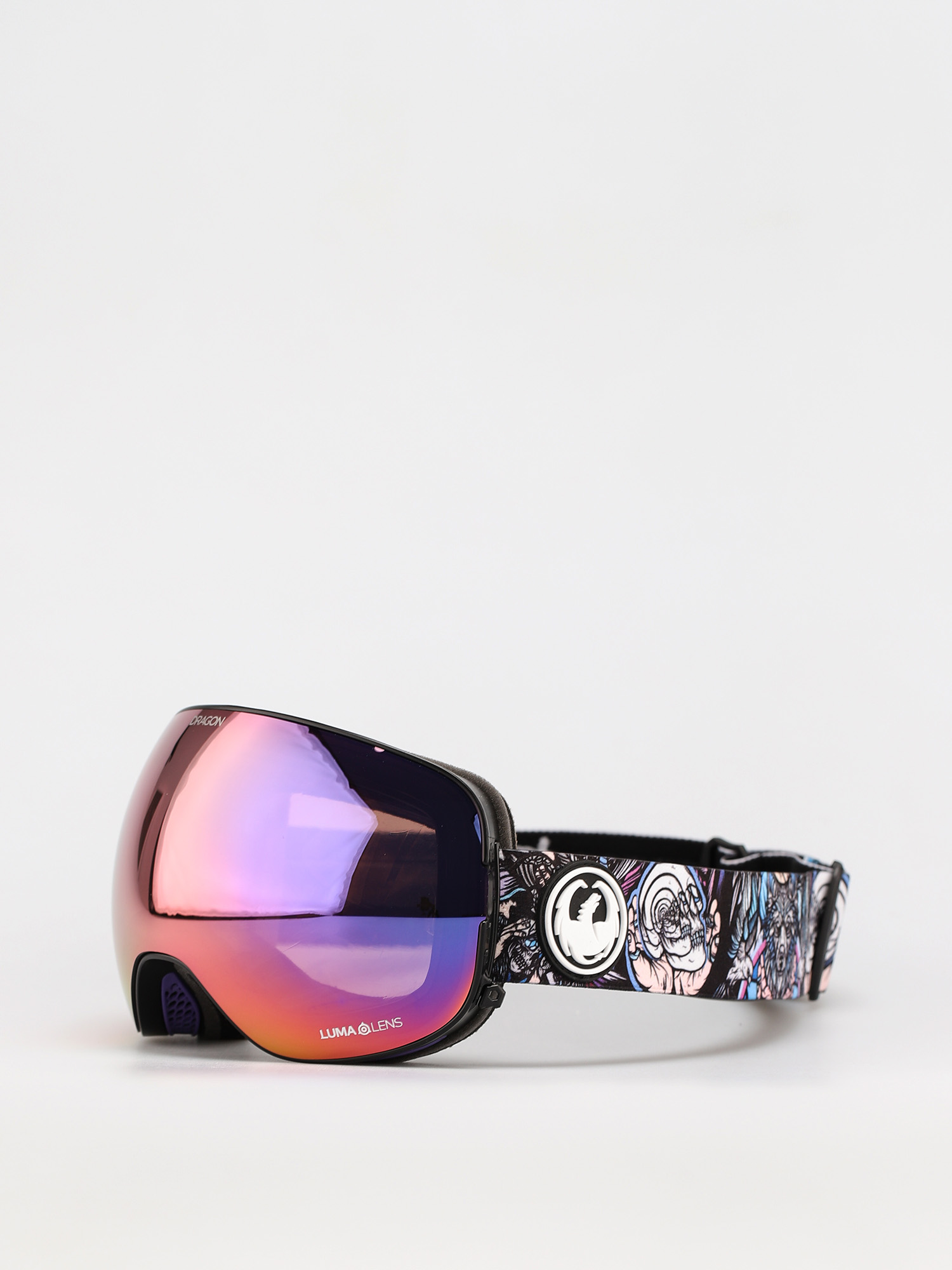 Dragon X2 Goggles - black (schoph dap 20 /ll purple ion/ll amber)